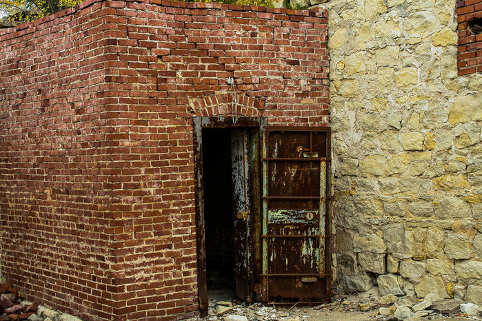Old, Weathered Red Brick Buildings, Walls - No Words - Photo.net
