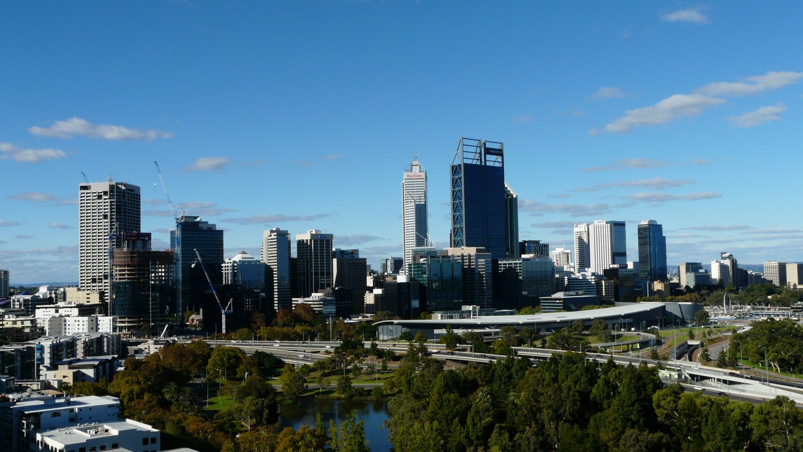 Perth Skyline from Kings Park - Cityscape - Photo.net
