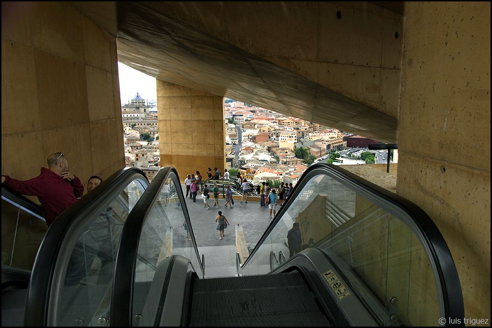 Escalators with a view - No Words - Photo.net