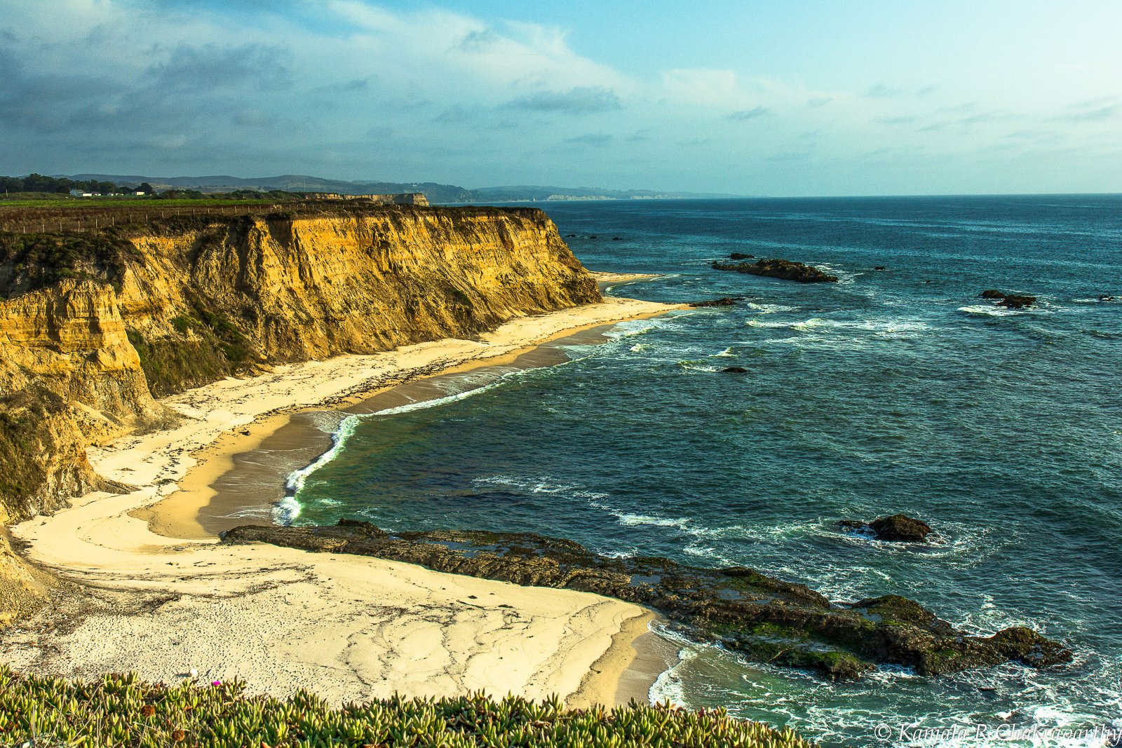 Cliffs of Cowell, early evening colors - Landscape - Photo.net