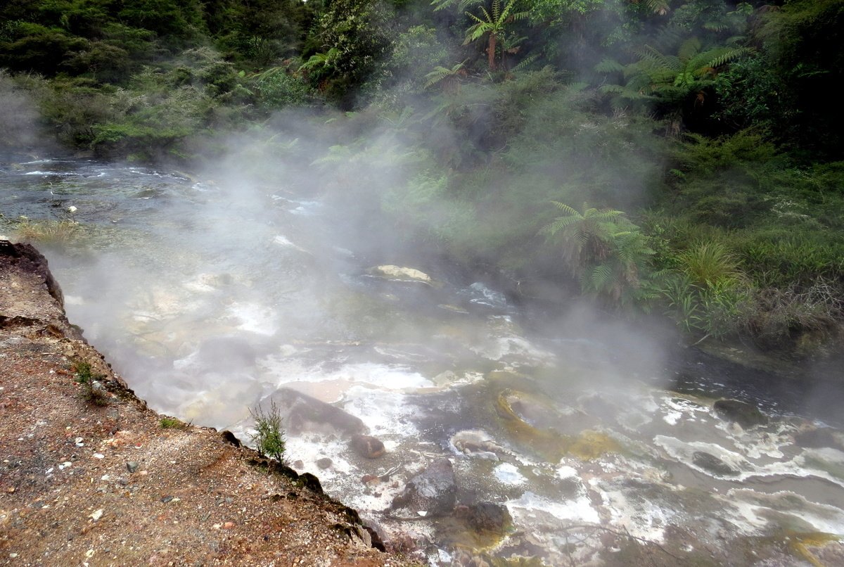 Stream of Geothermal Water - Landscape - Photo.net