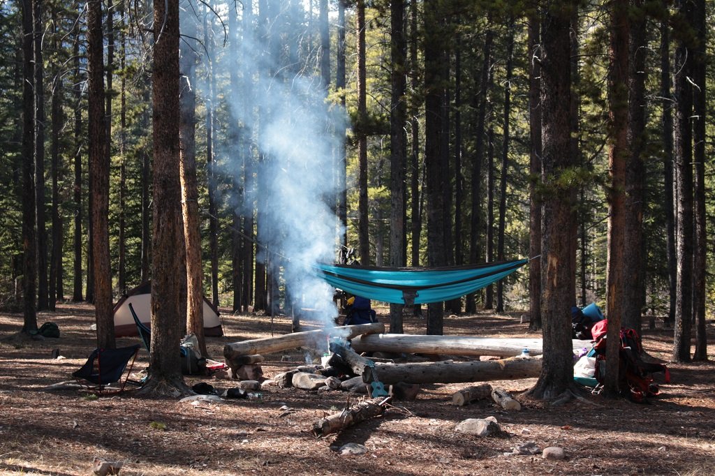 Lazy Campsite, Pinto Lake Trail, Alberta, Canada - Nature - Photo.net