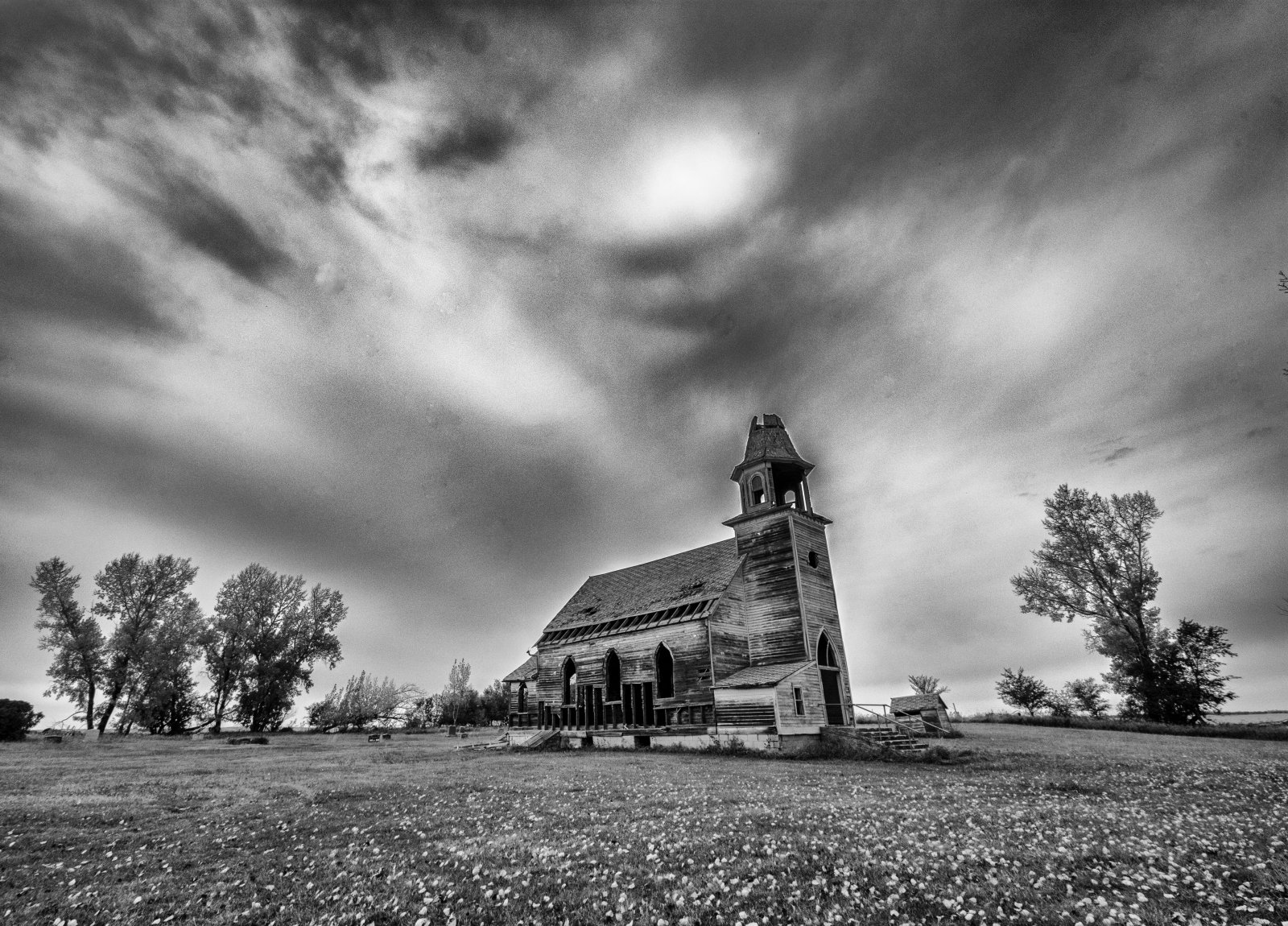 Death of a Church - Monochrome - Photo.net