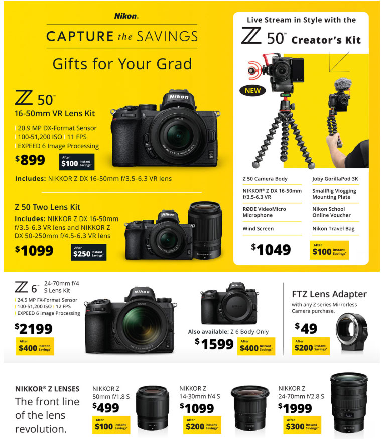 Nikon US Z Discount in June - Nikon - Photo.net