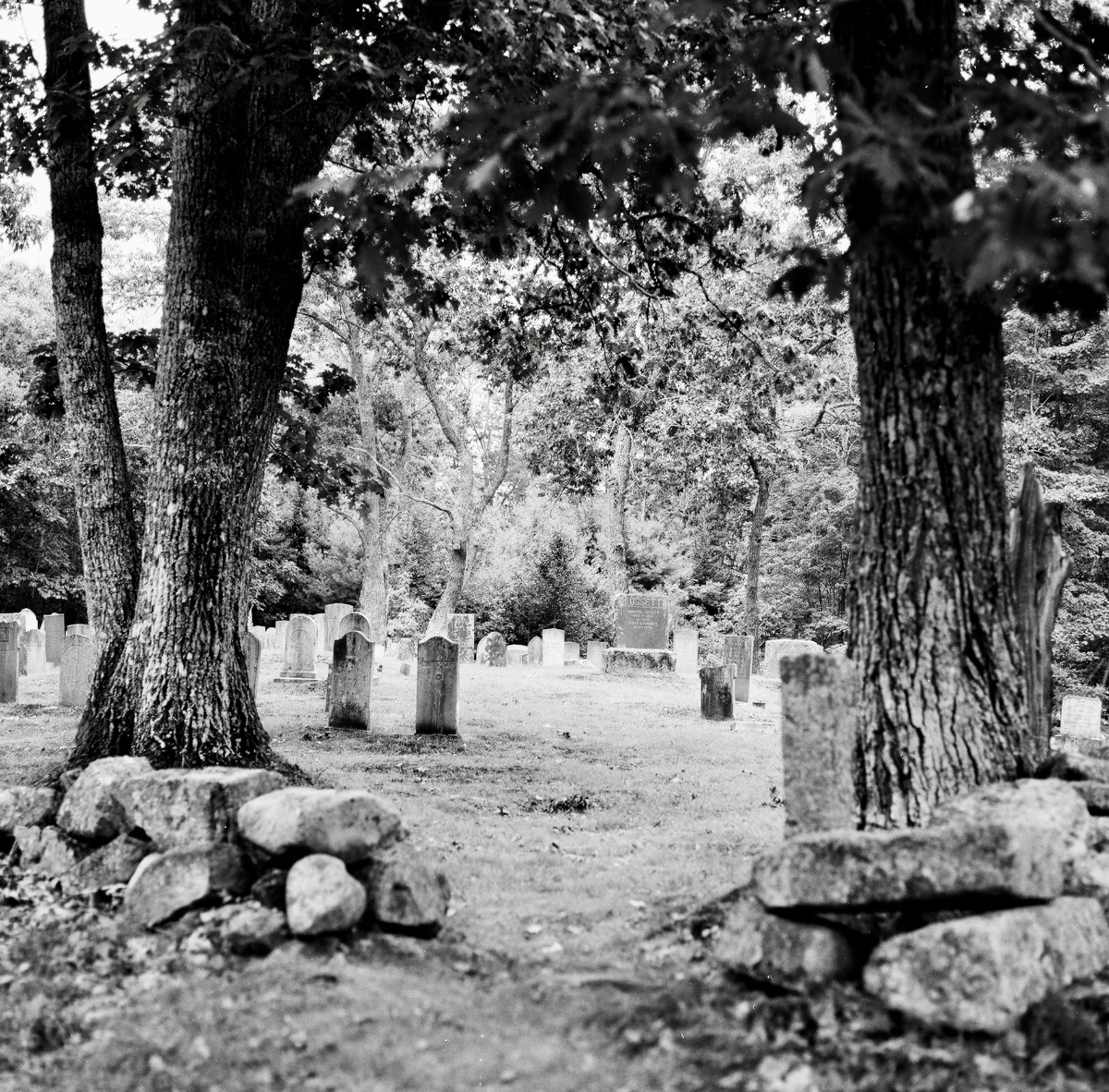 Togus (Maine) National Cemetery - Black & White Practice - Photo.net