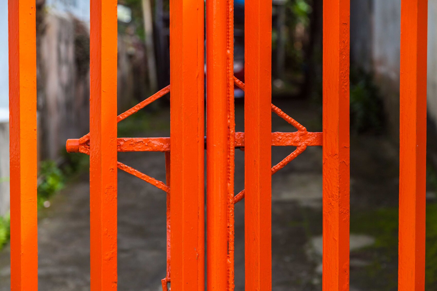 Orange Fence - Cityscape - Photo.net