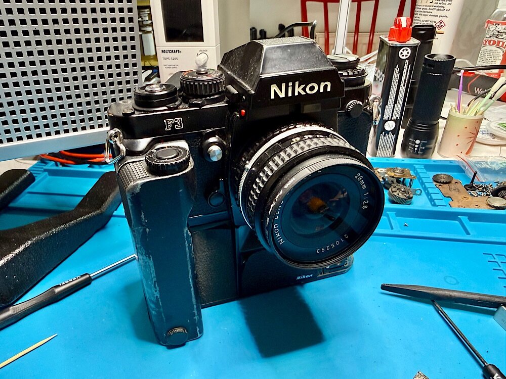 Nikon Motor Drive MD-4 (for Nikon F3): Insights and service - Nikon ...