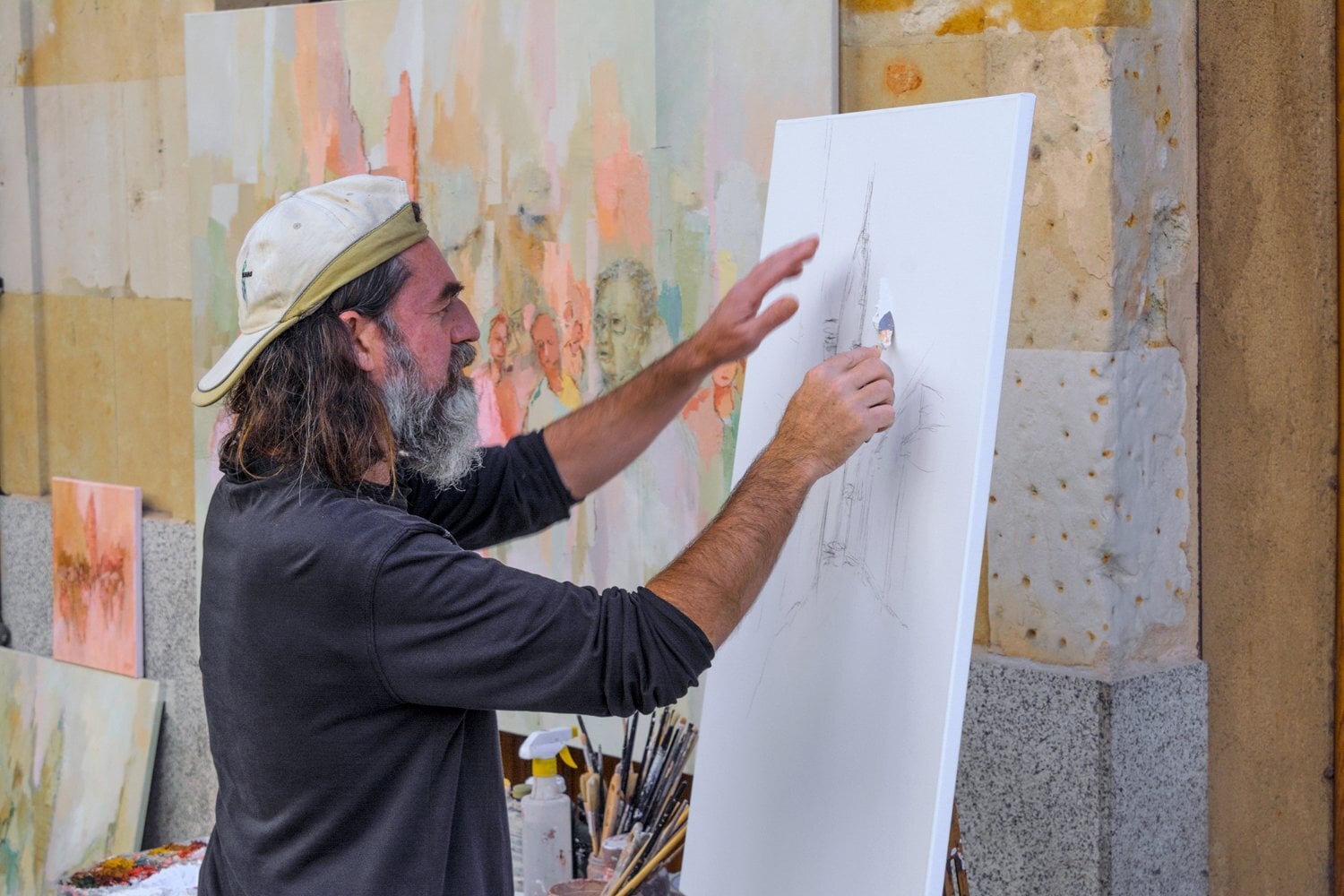 Artist at work - No Words - Photo.net
