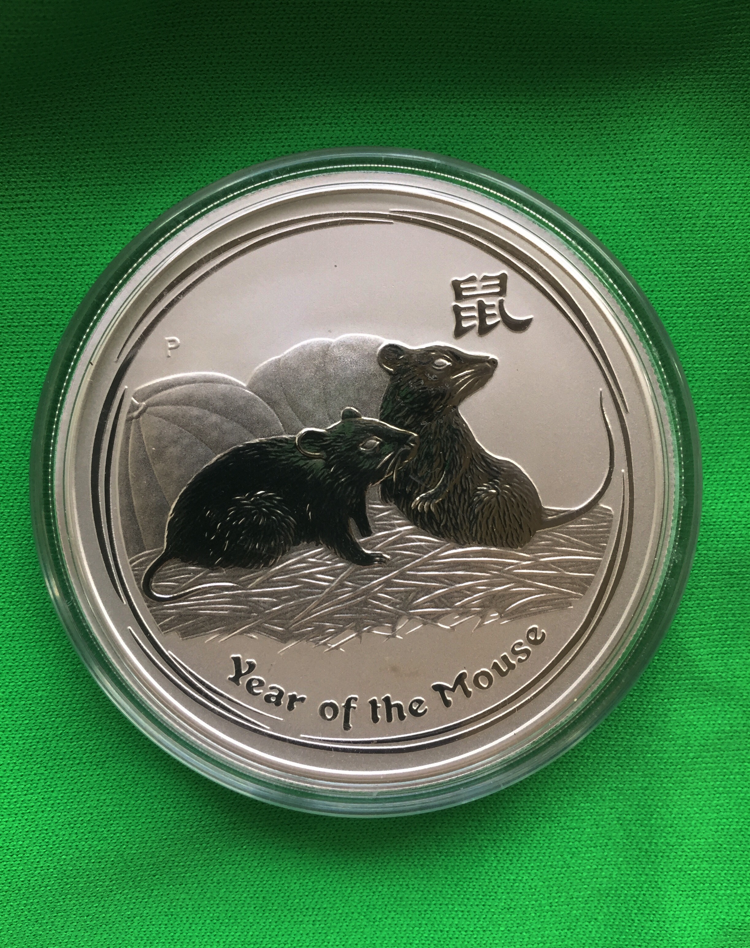 2008 2oz Year of the Mouse Perth Mint for sale - UK (Ungraded) - The ...