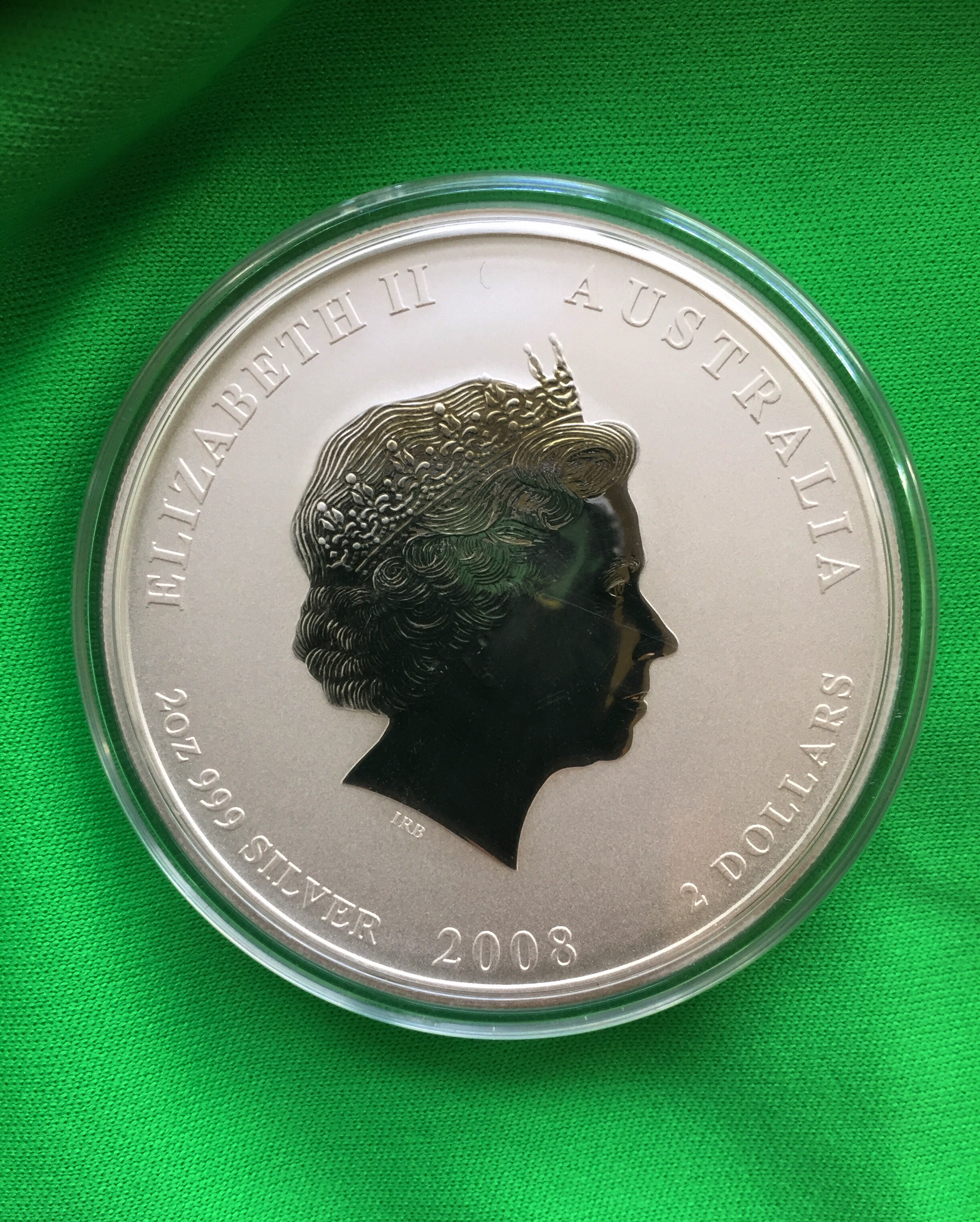 2008 2oz Year of the Mouse Perth Mint for sale - UK (Ungraded) - The ...