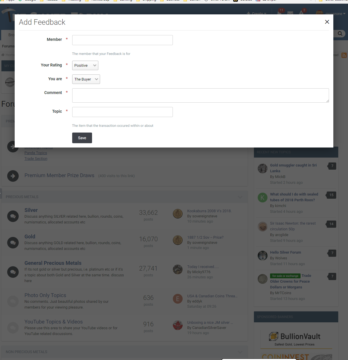How to leave feedback - detailed with pics - User Guides - The Silver Forum