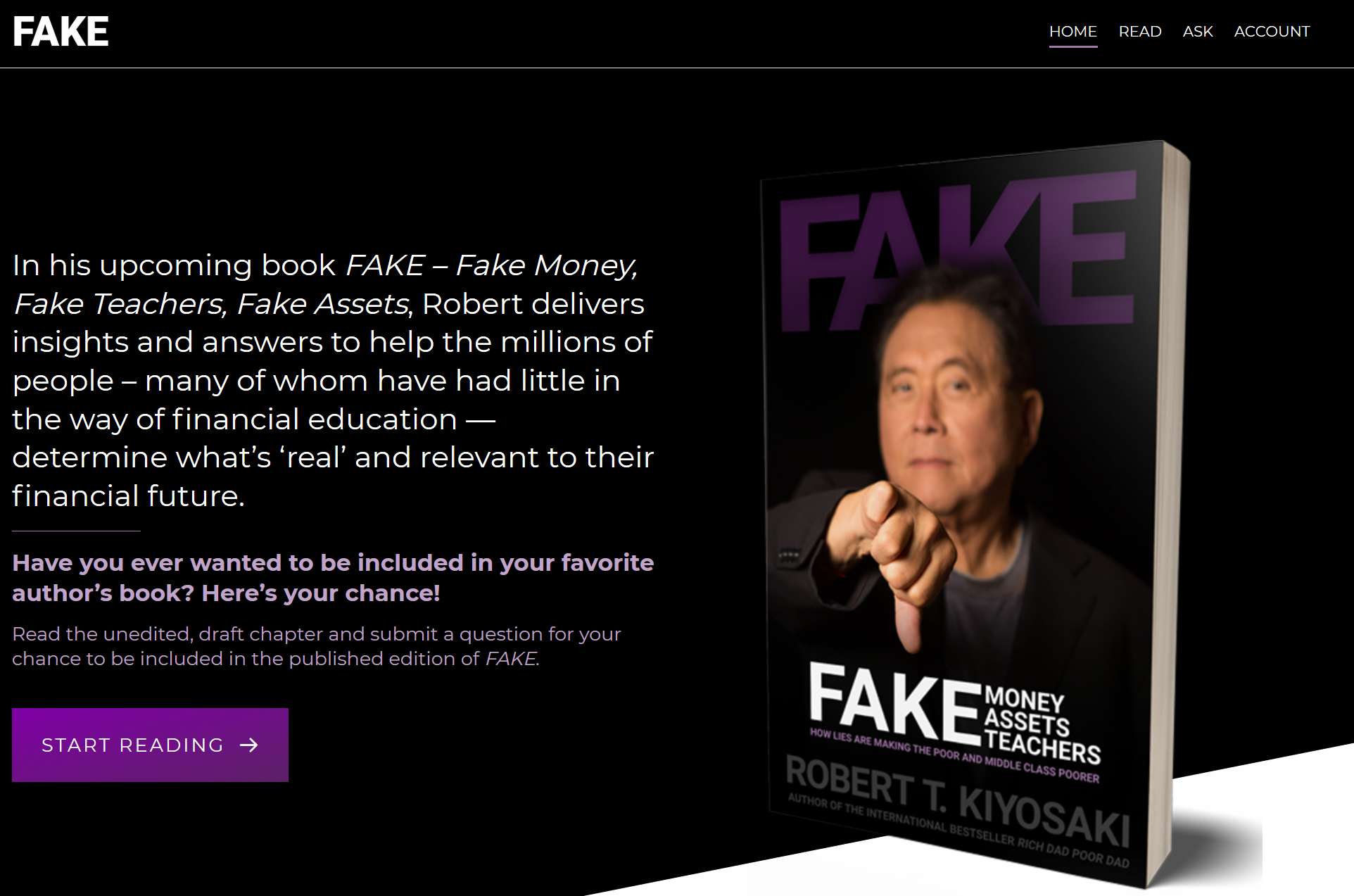 Fake new Book by Rich Dad (Robert Kiyosaki) - Personal Finance / Other ...