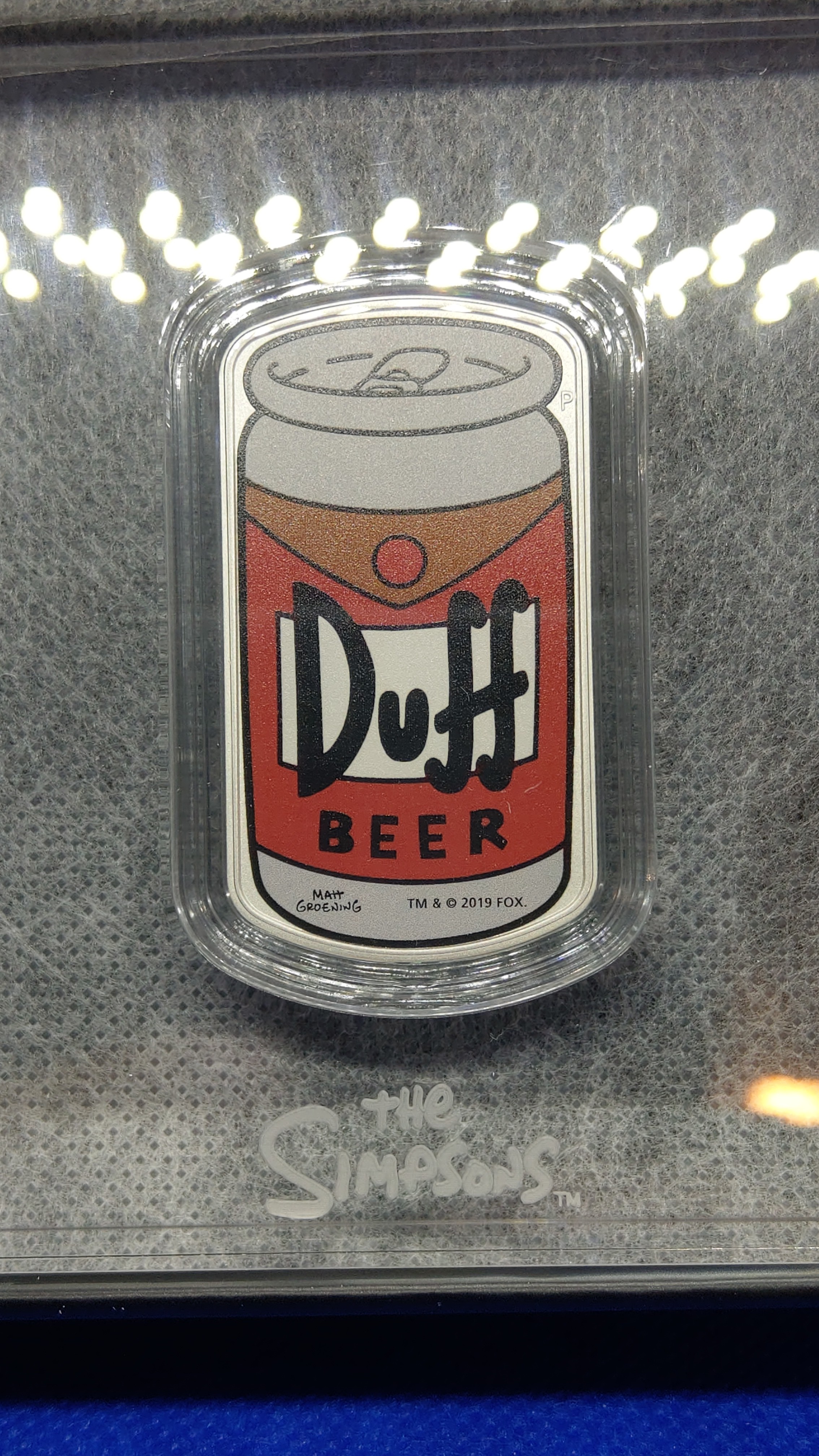 The Simpsons - Duff Beer - UK (Ungraded) - The Silver Forum