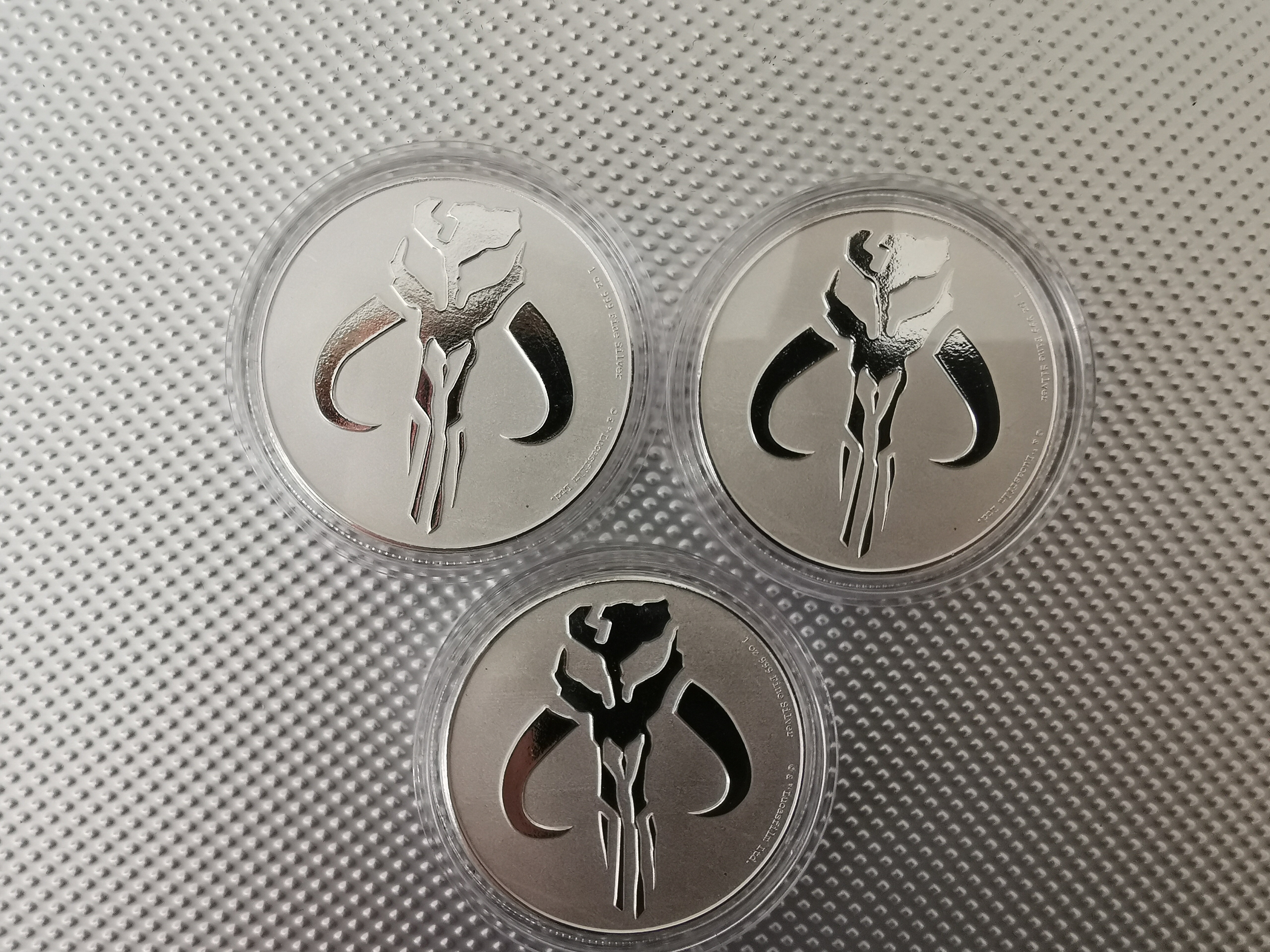 AUCTION 2020 Mandalorian Mythosaur 1 oz Silver X3 - UK (Ungraded) - The ...