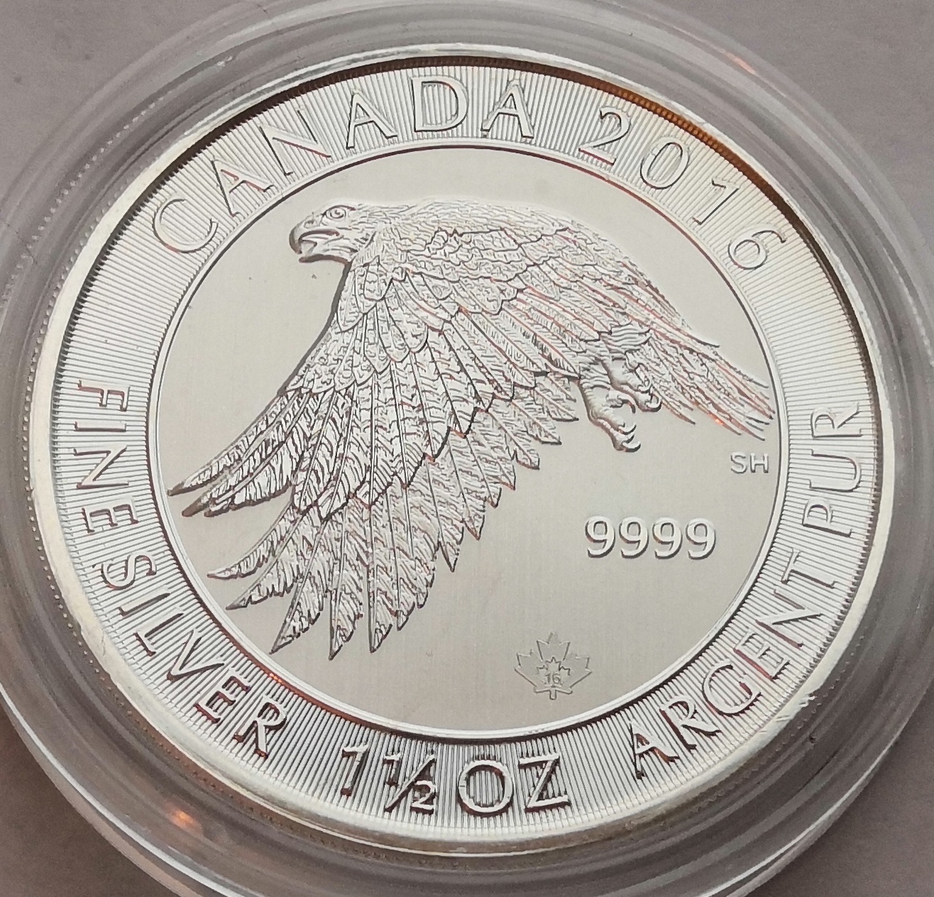 set of 1.5oz Canadians: Polar Bear with Cub, Snow Falcon, Grizzly - UK ...