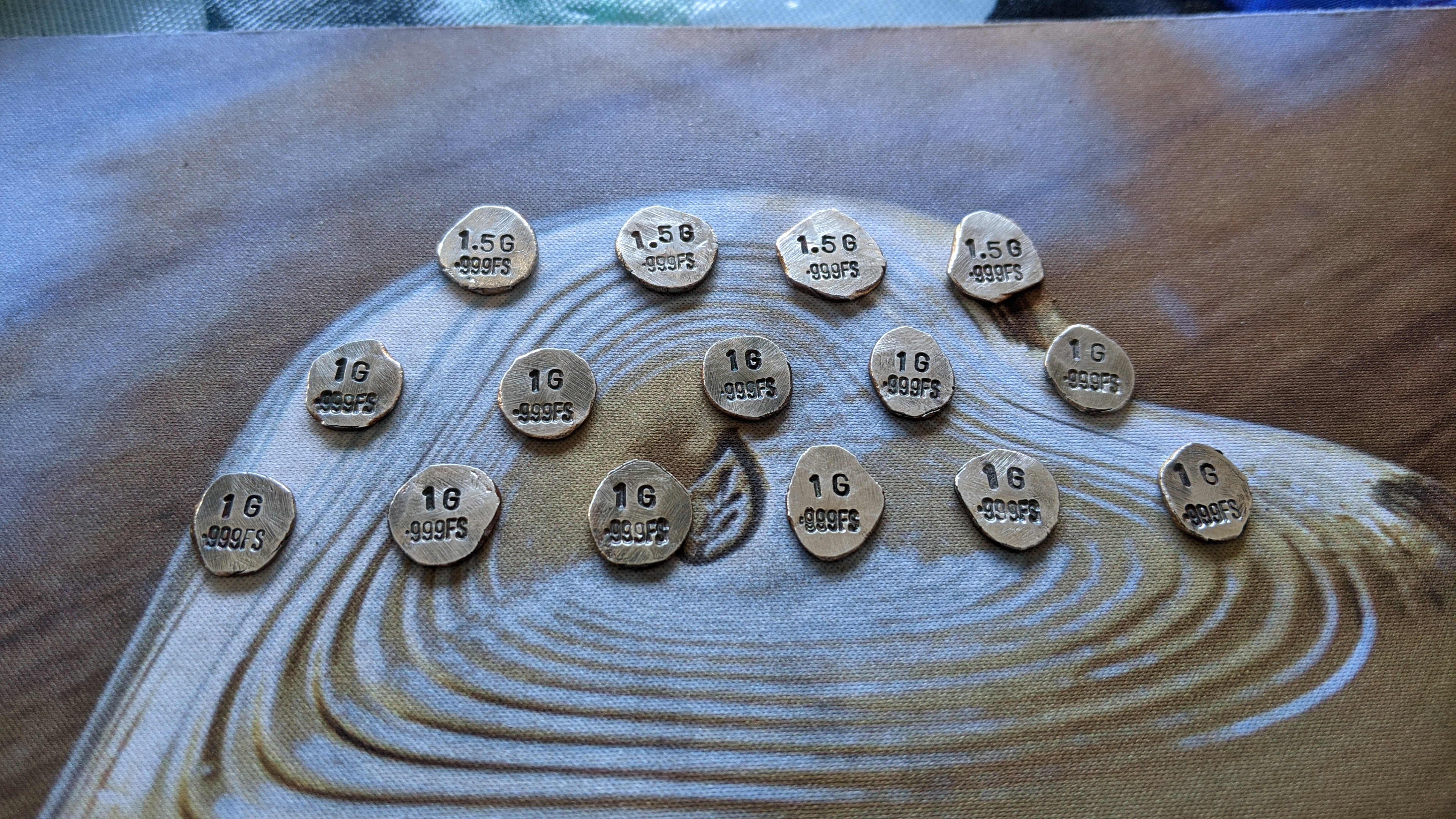 Backyard Bullion Apocalypse Barter Tokens - Fractional silver tokens ...