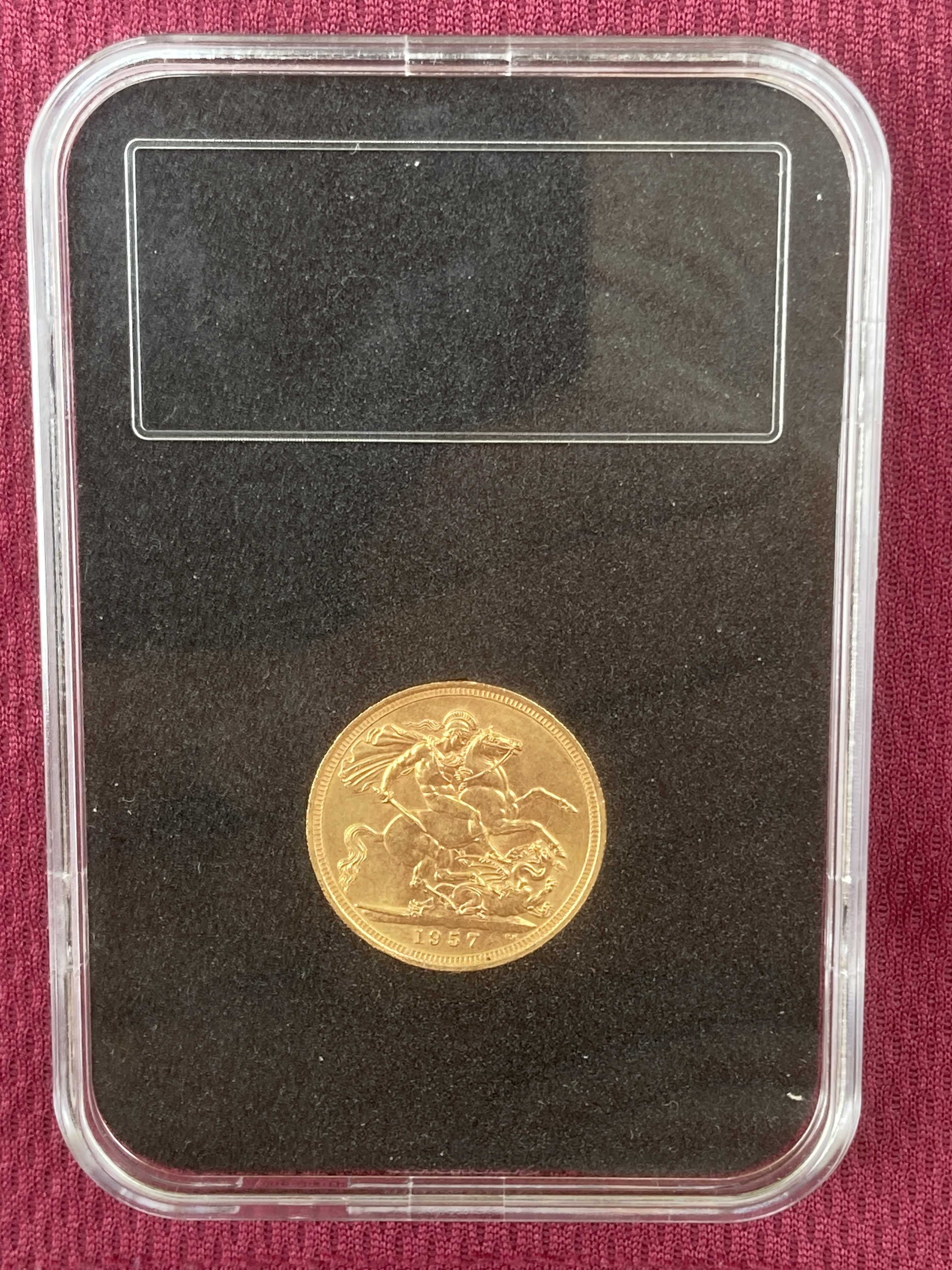 1957 Sovereign - UK (Ungraded) - The Silver Forum