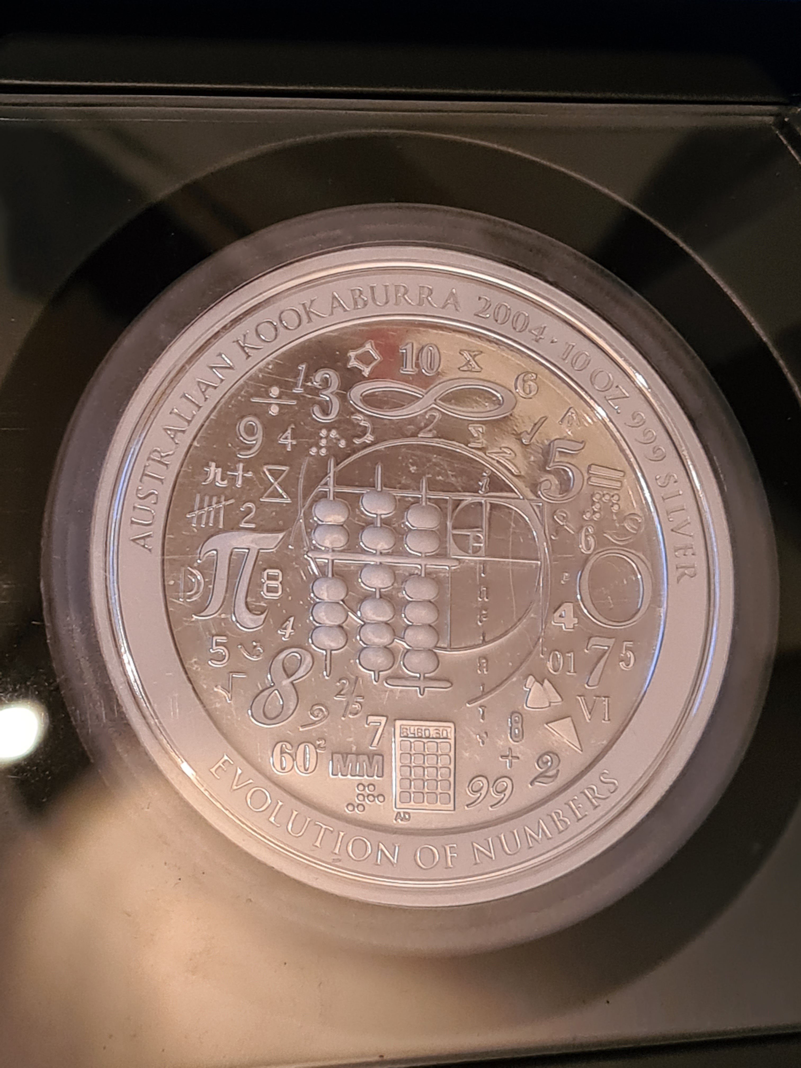 Evolution Companion Series - 5 x 10oz Silver Proof Coins, rarely seen ...