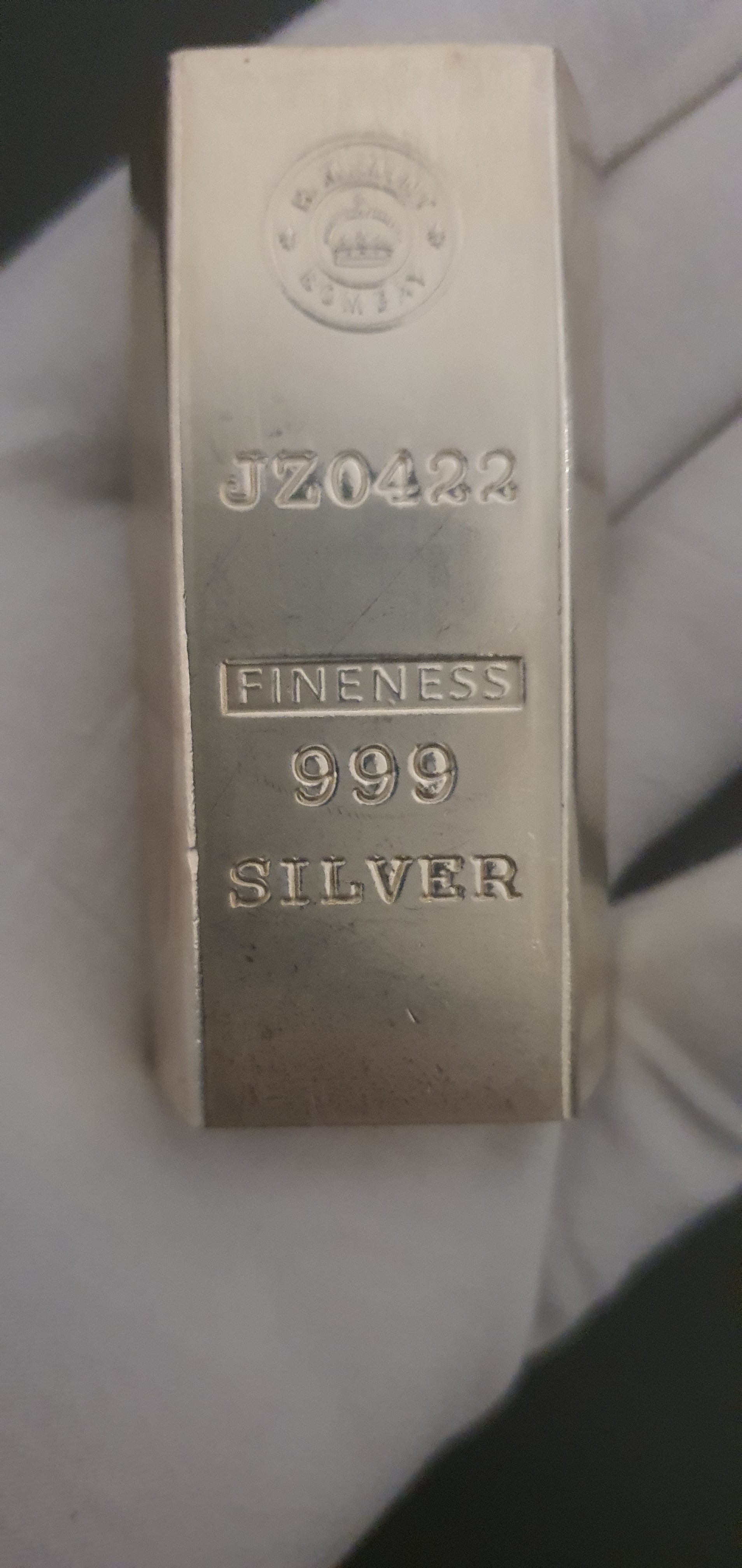 SS Gairsoppa 10oz silver vault bar - UK (Ungraded) - The Silver Forum
