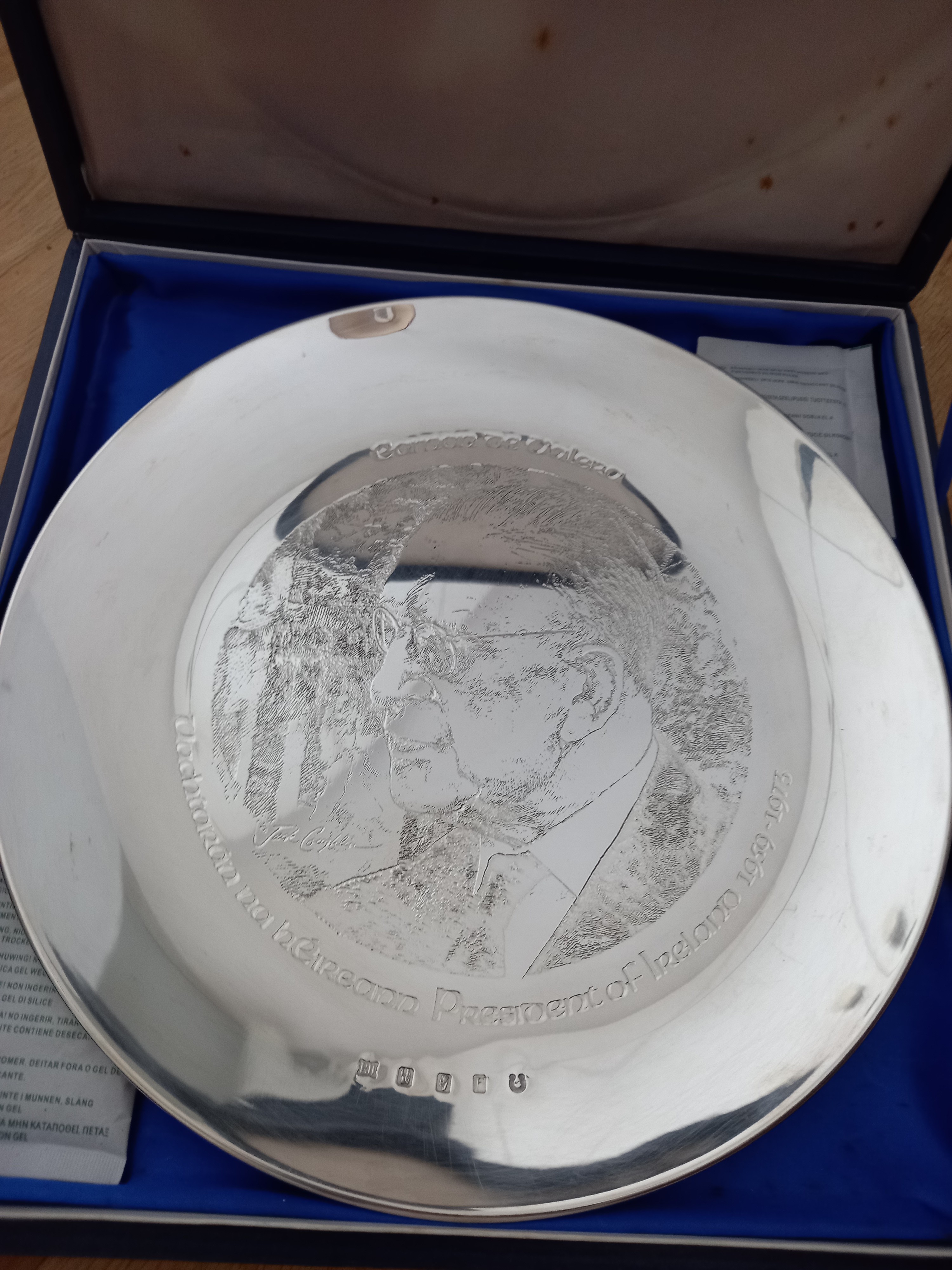 Irish Silver Commemorative Plate. - EU Europe (Ungraded) - The Silver Forum