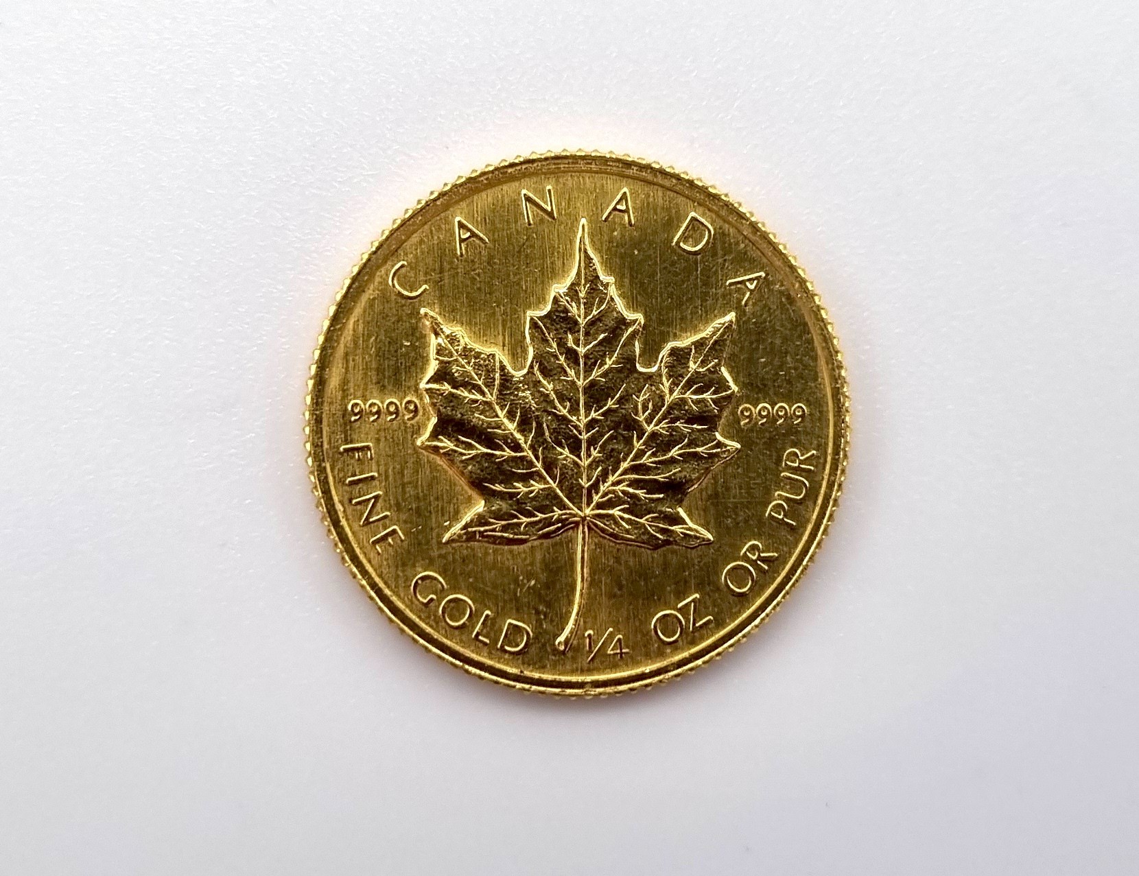 1982 1/4oz Gold Maple Leaf - UK (Ungraded) - The Silver Forum