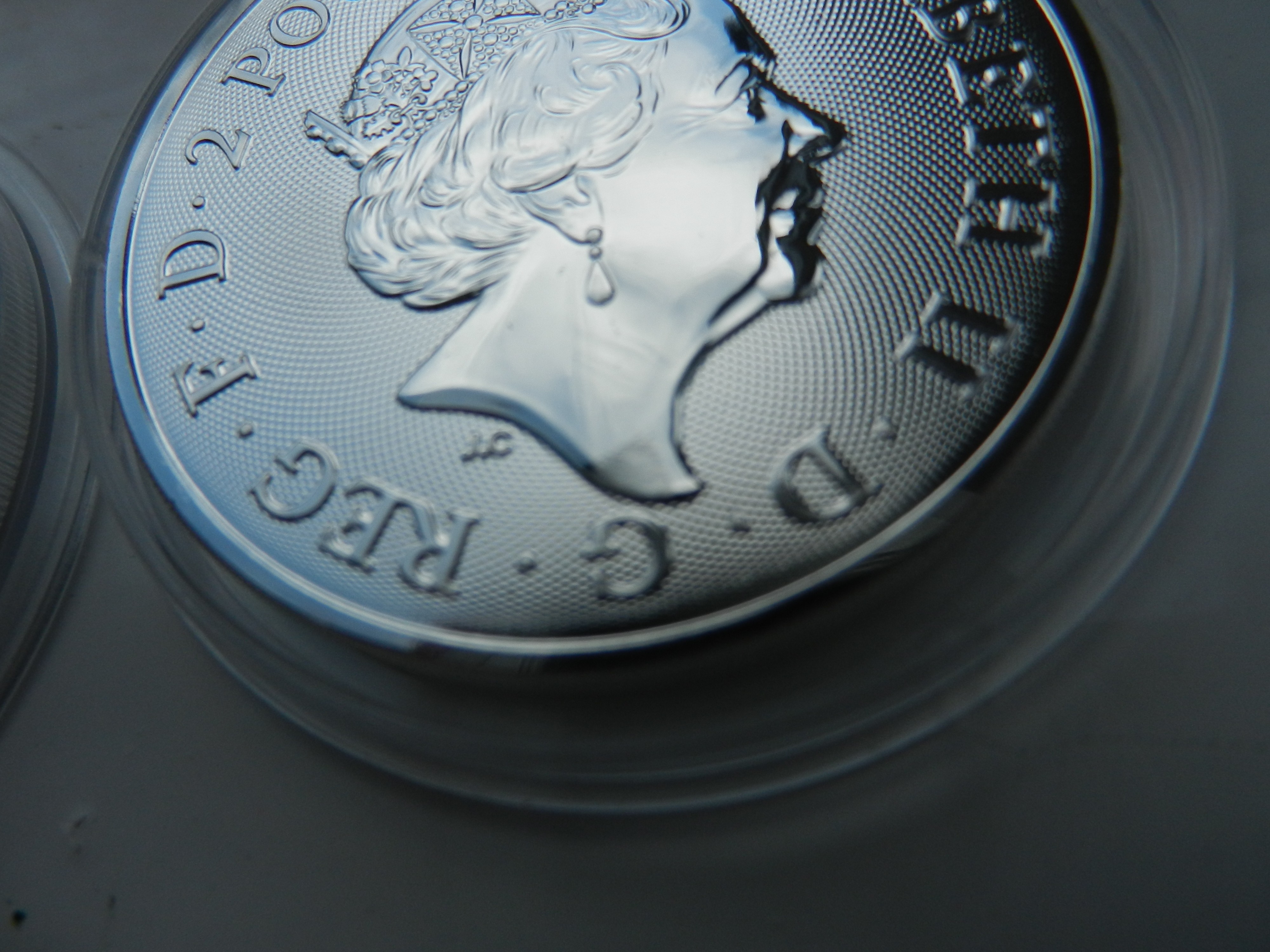 Damaged 2022 1oz silver Royal Arms from Bullion By Post. - Silver - The ...