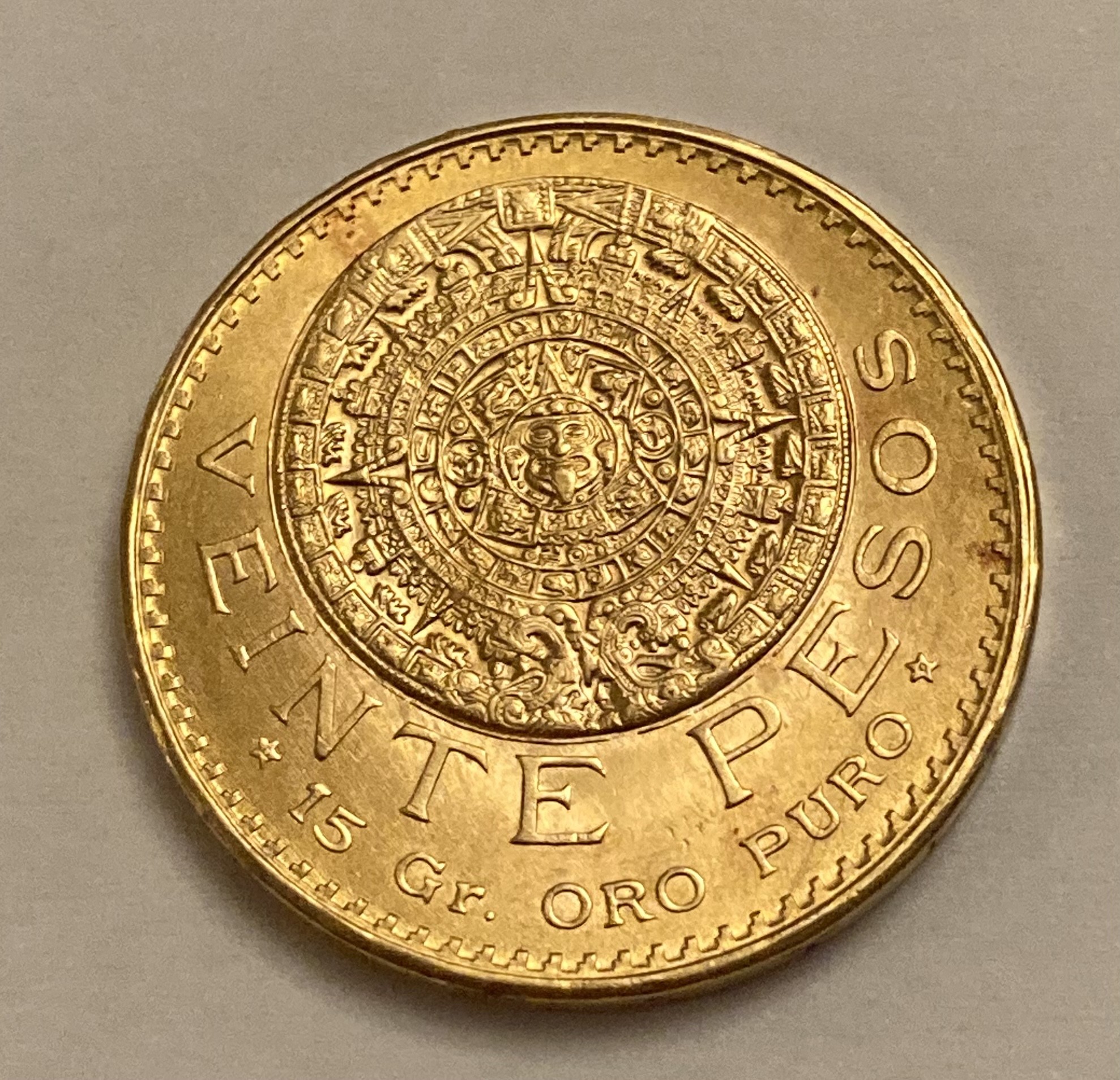 VEINTE PESOS 1959 £800 - UK (Ungraded) - The Silver Forum