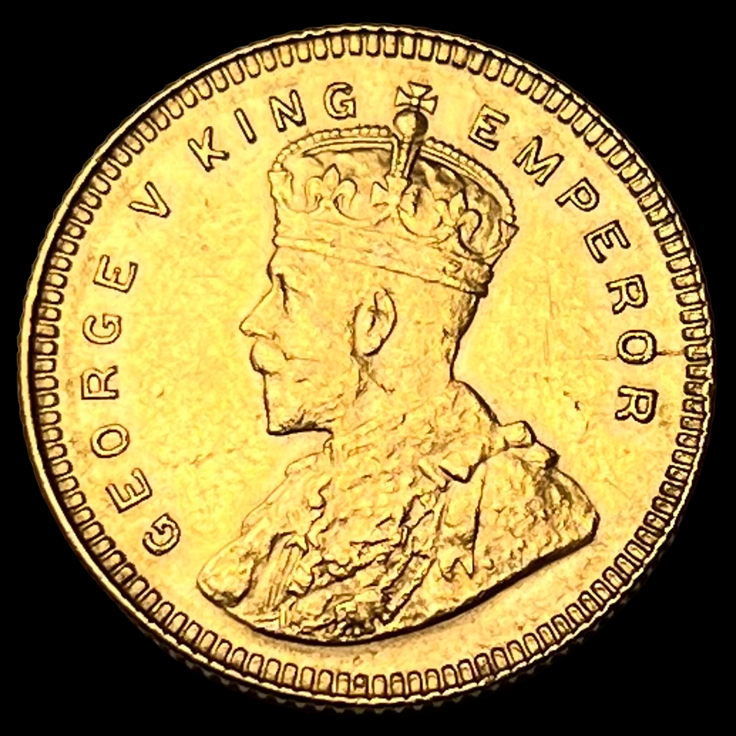 British India 15 Rupees 1918 – George V – Bombay Mint – UK 🇬🇧 - UK ...
