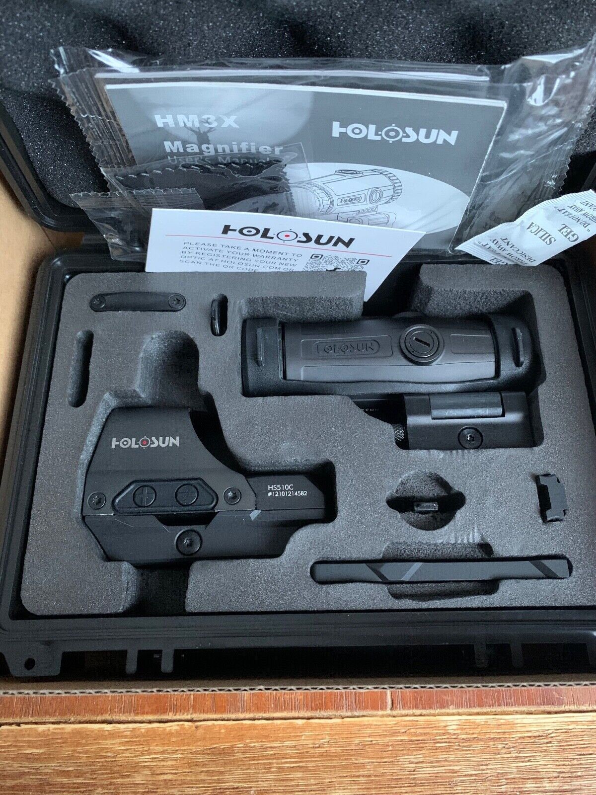 Holosun HS510C Reflex Sight with HM3X 3x Flip Magnifier Combo - BRAND ...