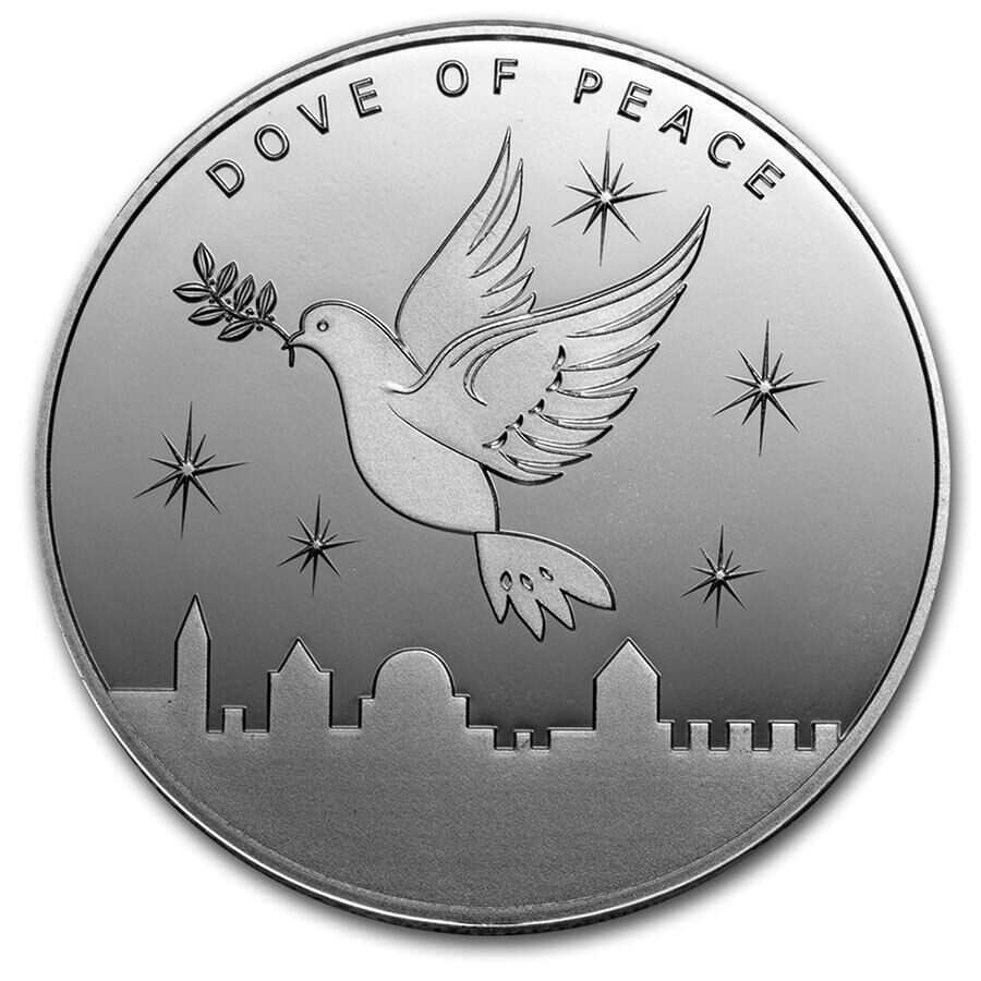Wanted: Holy land mint - Jaffa Gate or the Dove of Peace 1oz silver ...