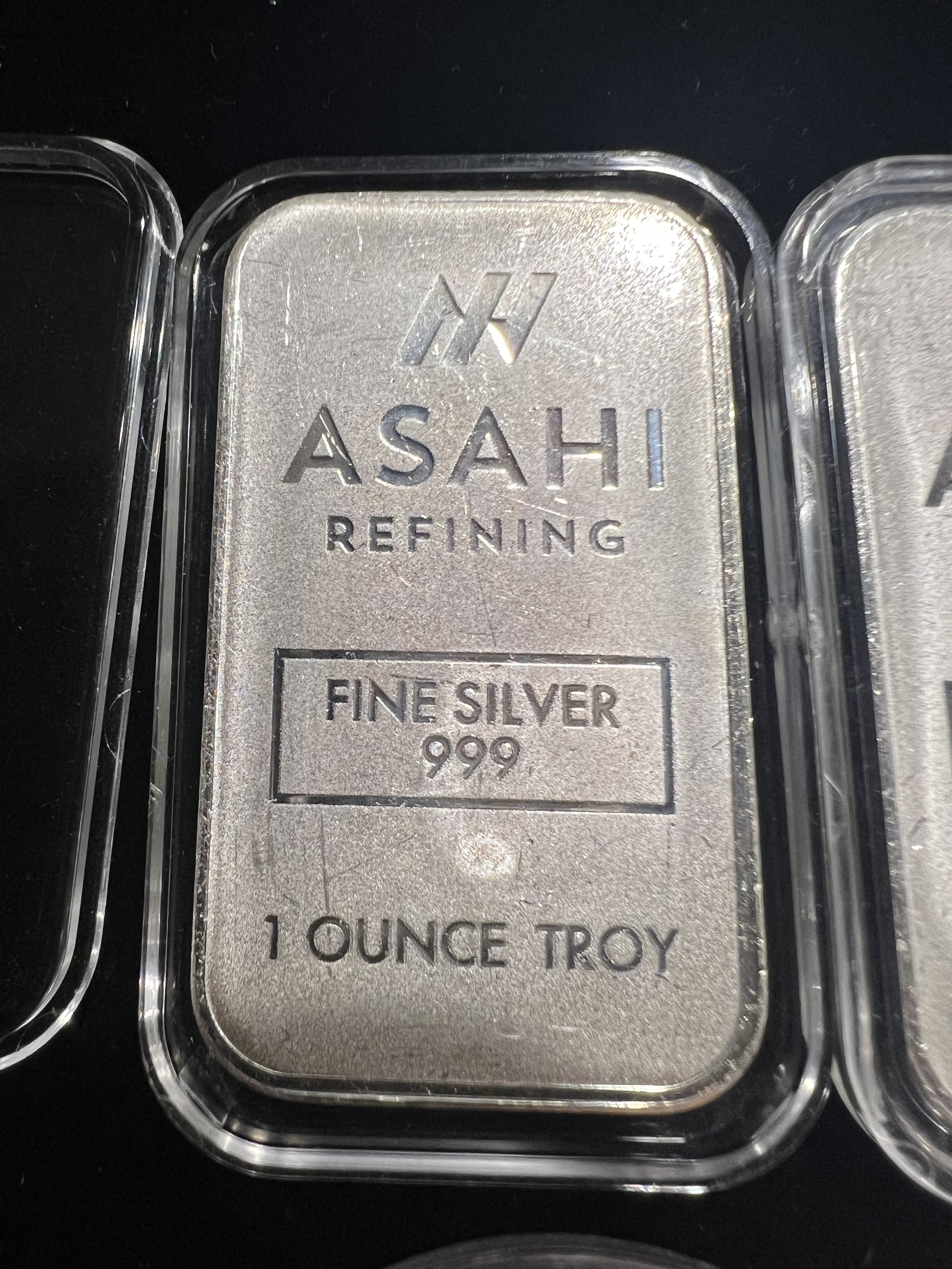 Asahi 1oz rounds and bars - UK (Ungraded) - The Silver Forum