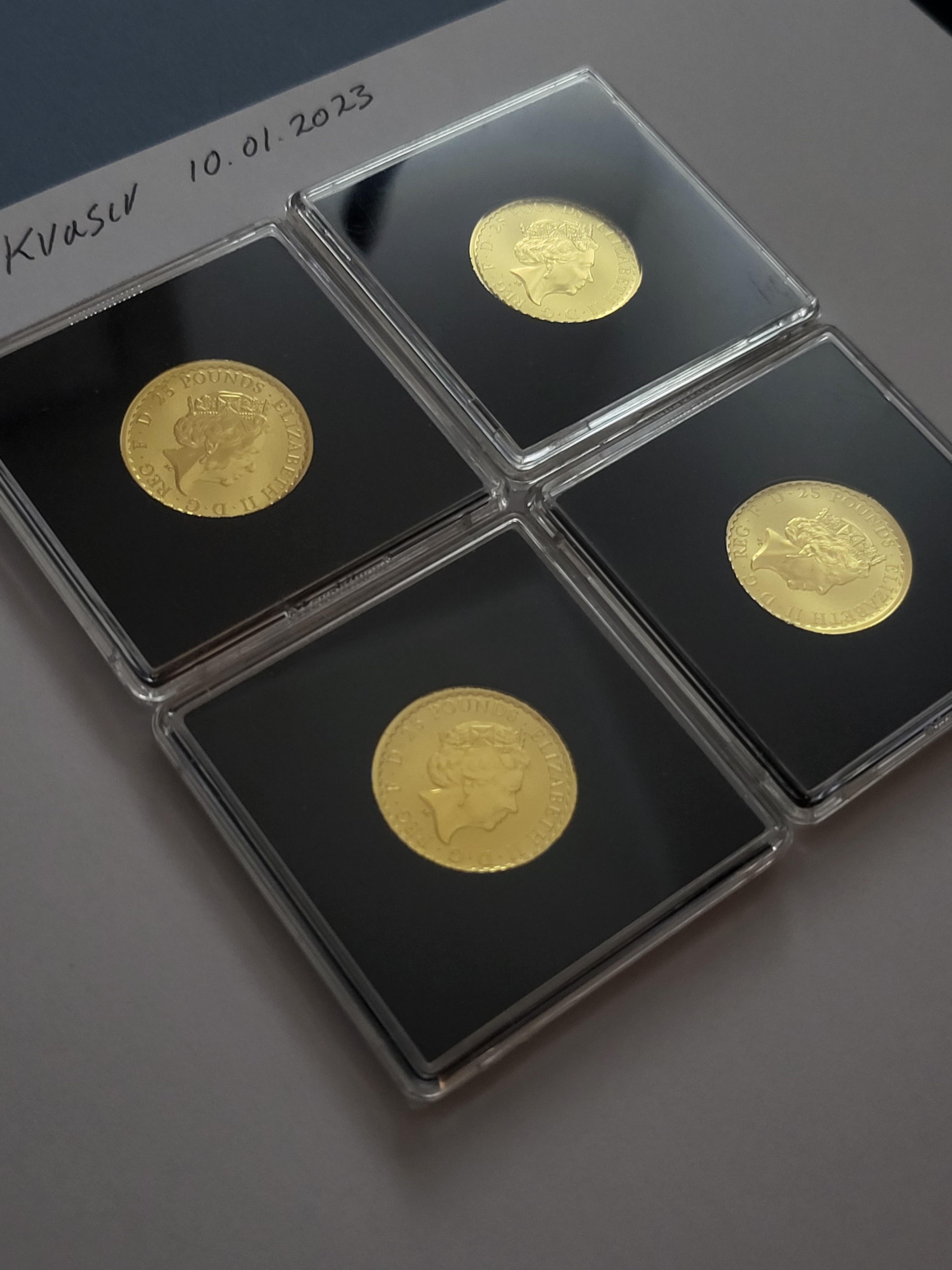 Fractional Gold Britannias for sale - UK (Ungraded) - The Silver Forum