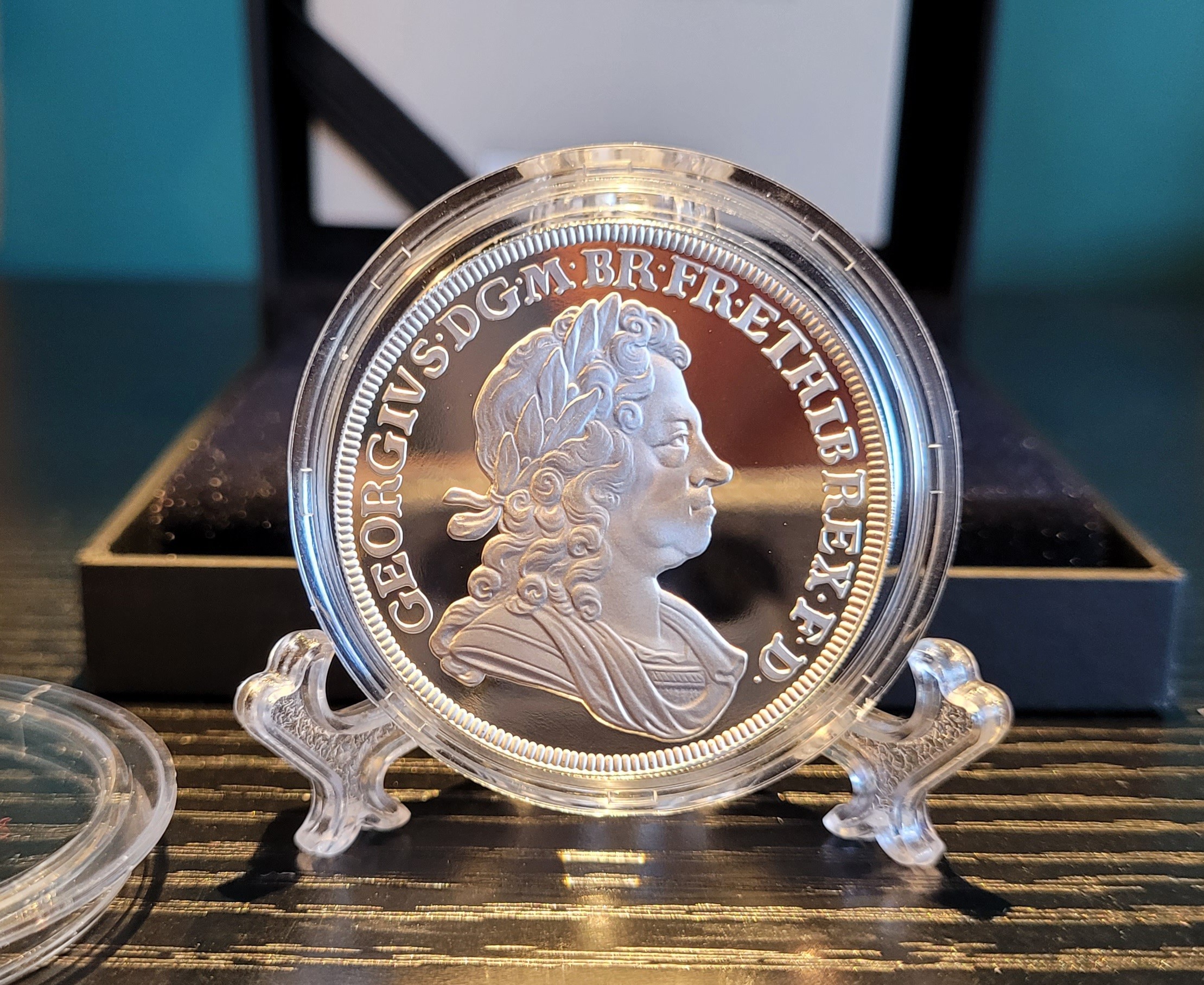 British Monarchs George I 1oz Silver Proof - UK (Ungraded) - The Silver ...