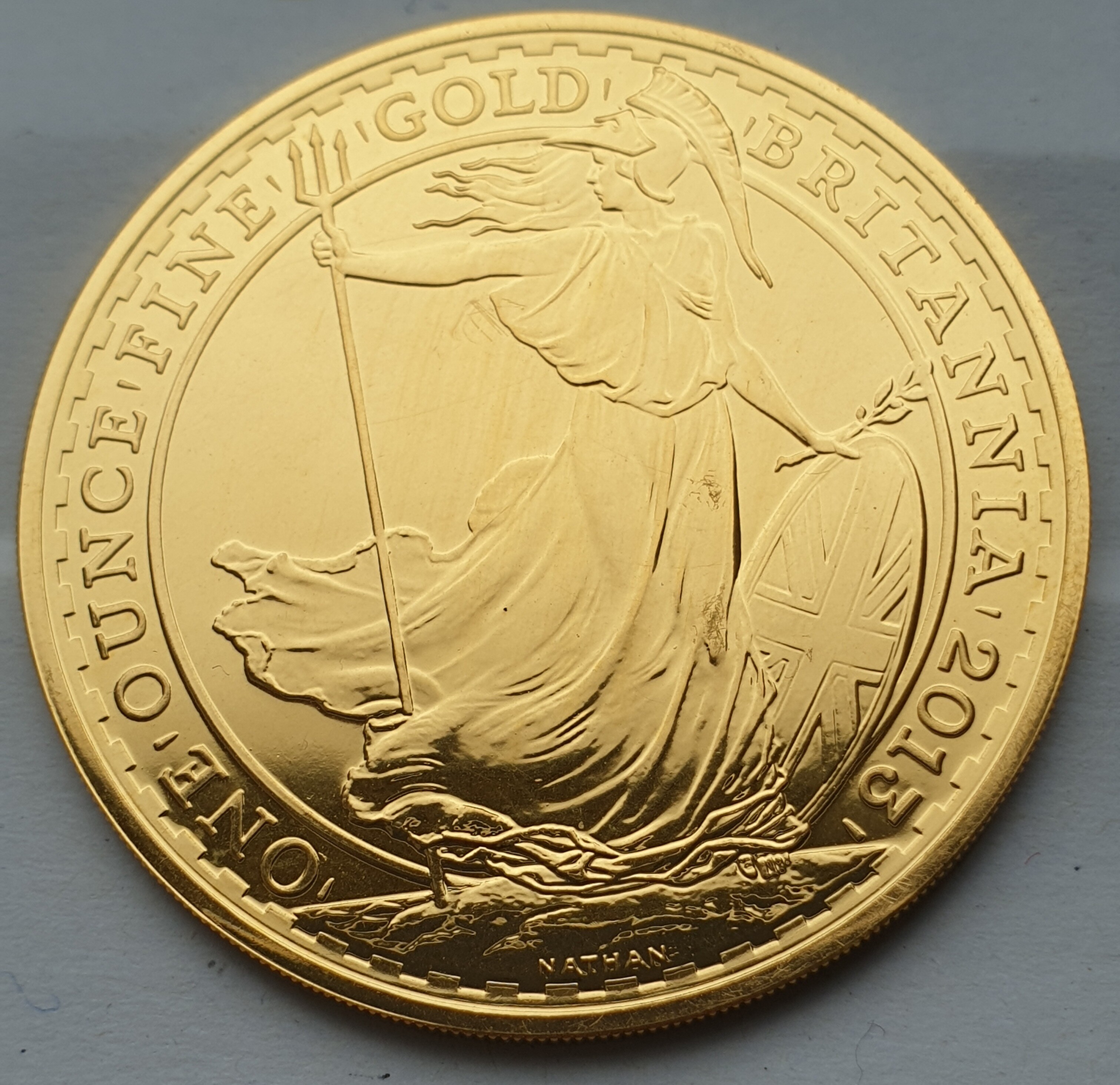 2013 1oz Gold Britannia. £1635 Posted SOLD - UK (Ungraded) - The Silver ...
