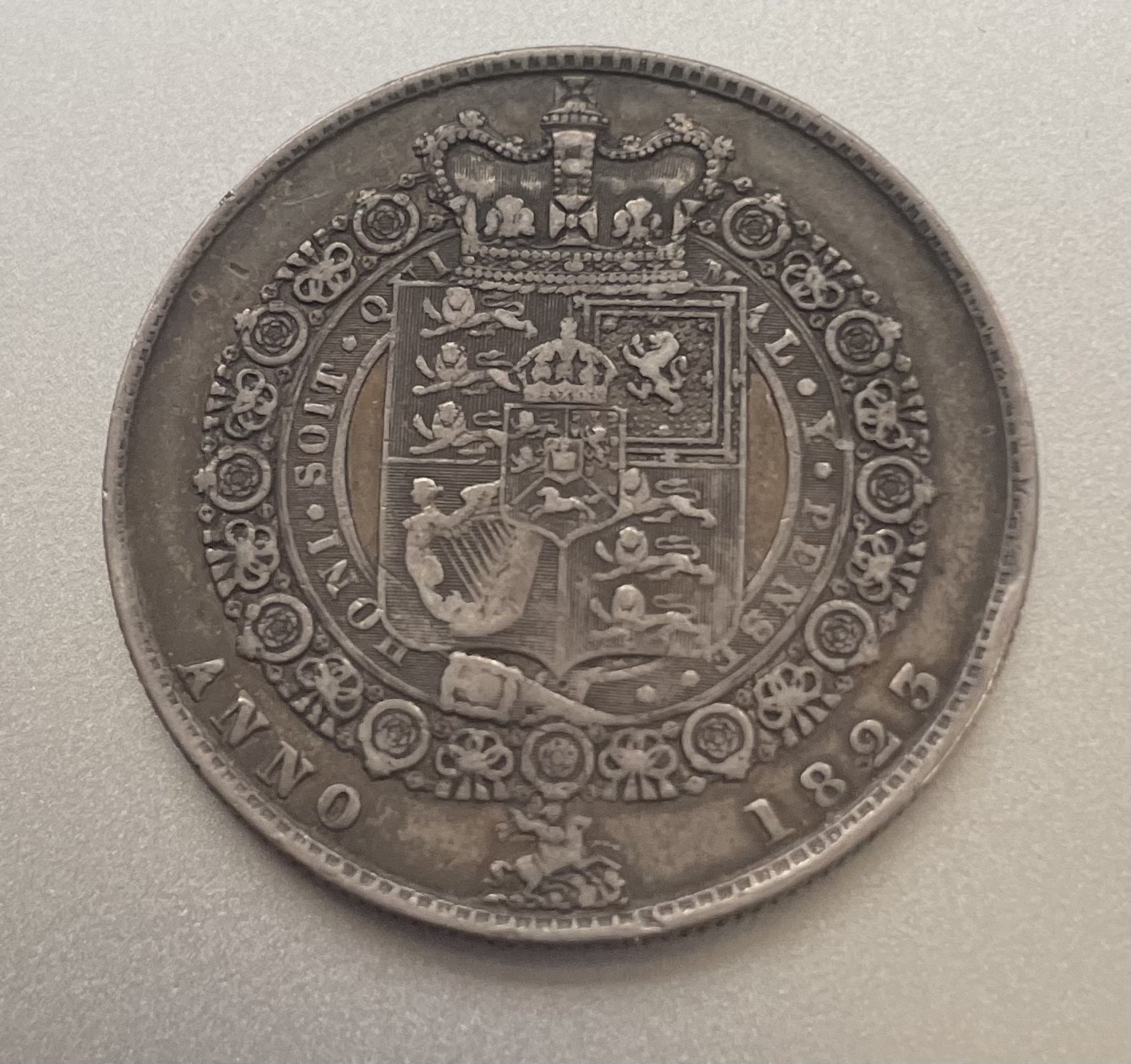 1823 Half Crown - UK (Ungraded) - The Silver Forum