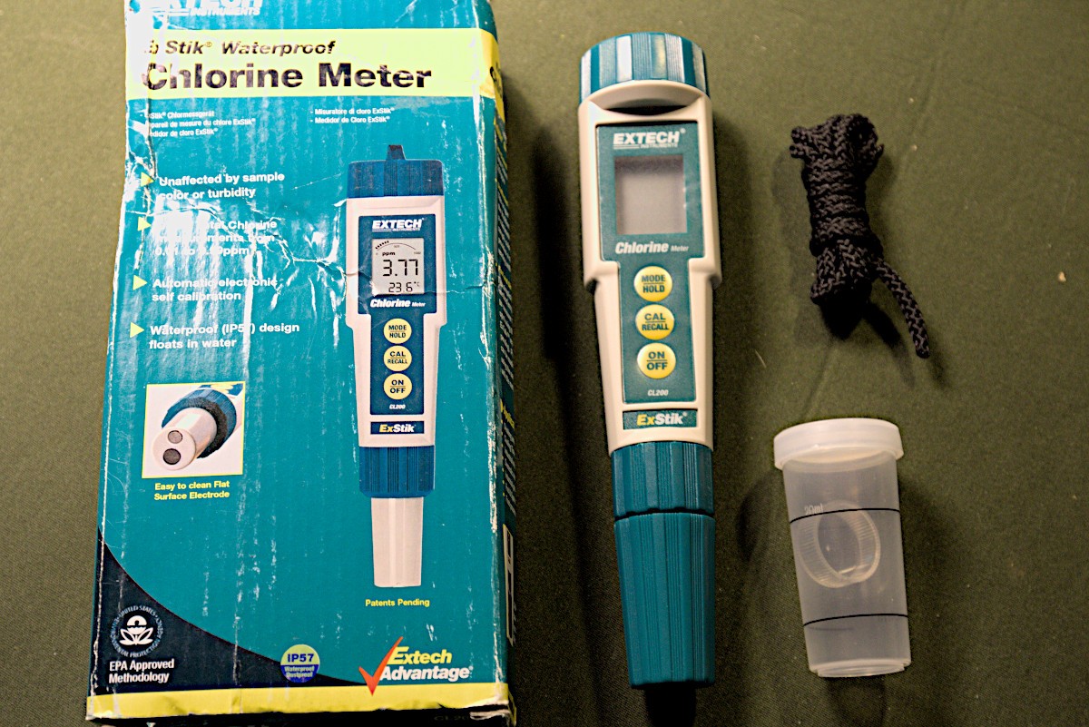 Extech CL200 ExStik Waterproof Chlorine Meter - All non PM items for ...