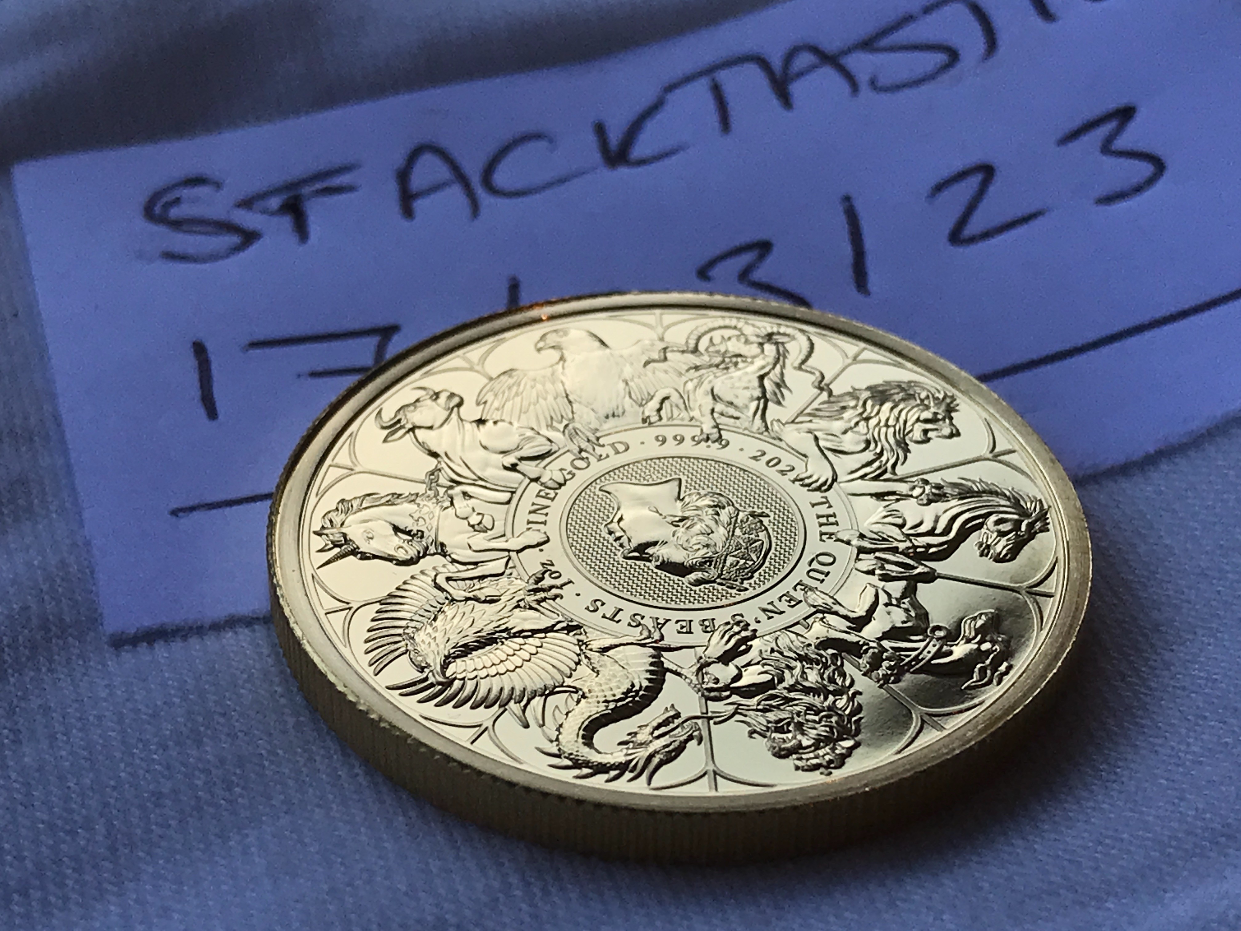 1oz gold Queens Beast Completer - £SOLD (SD inc.) - UK (Ungraded) - The ...