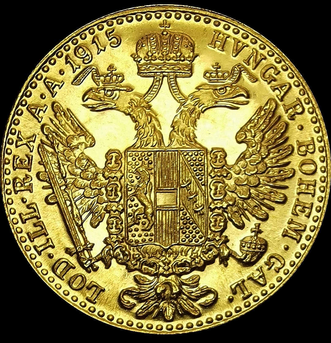 Lovely 1915 Ducat, Low premium fractional! - UK (Ungraded) - The Silver ...