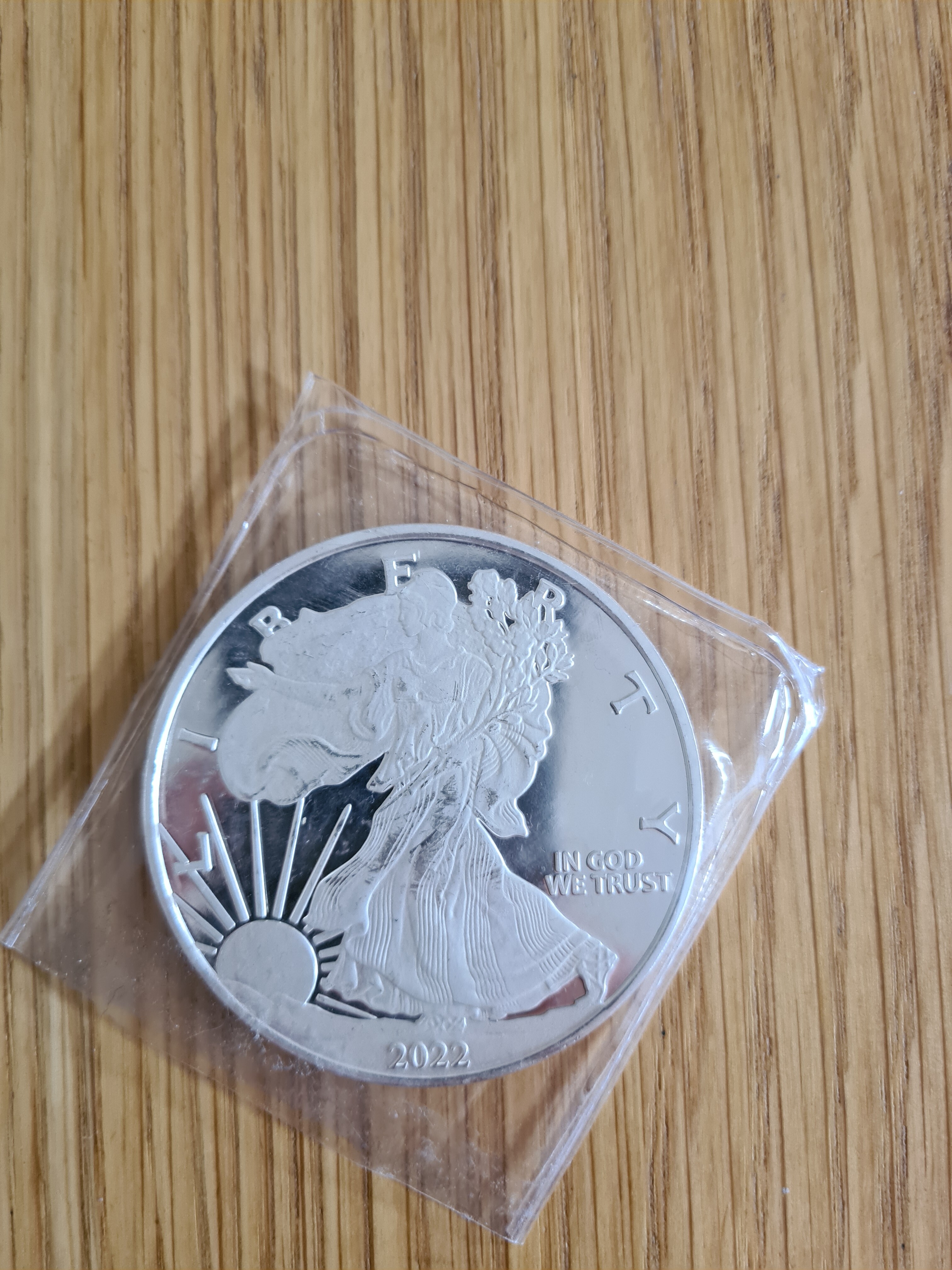 American Eagle 1 pound and One Quarter pound of Silver - UK (Ungraded ...