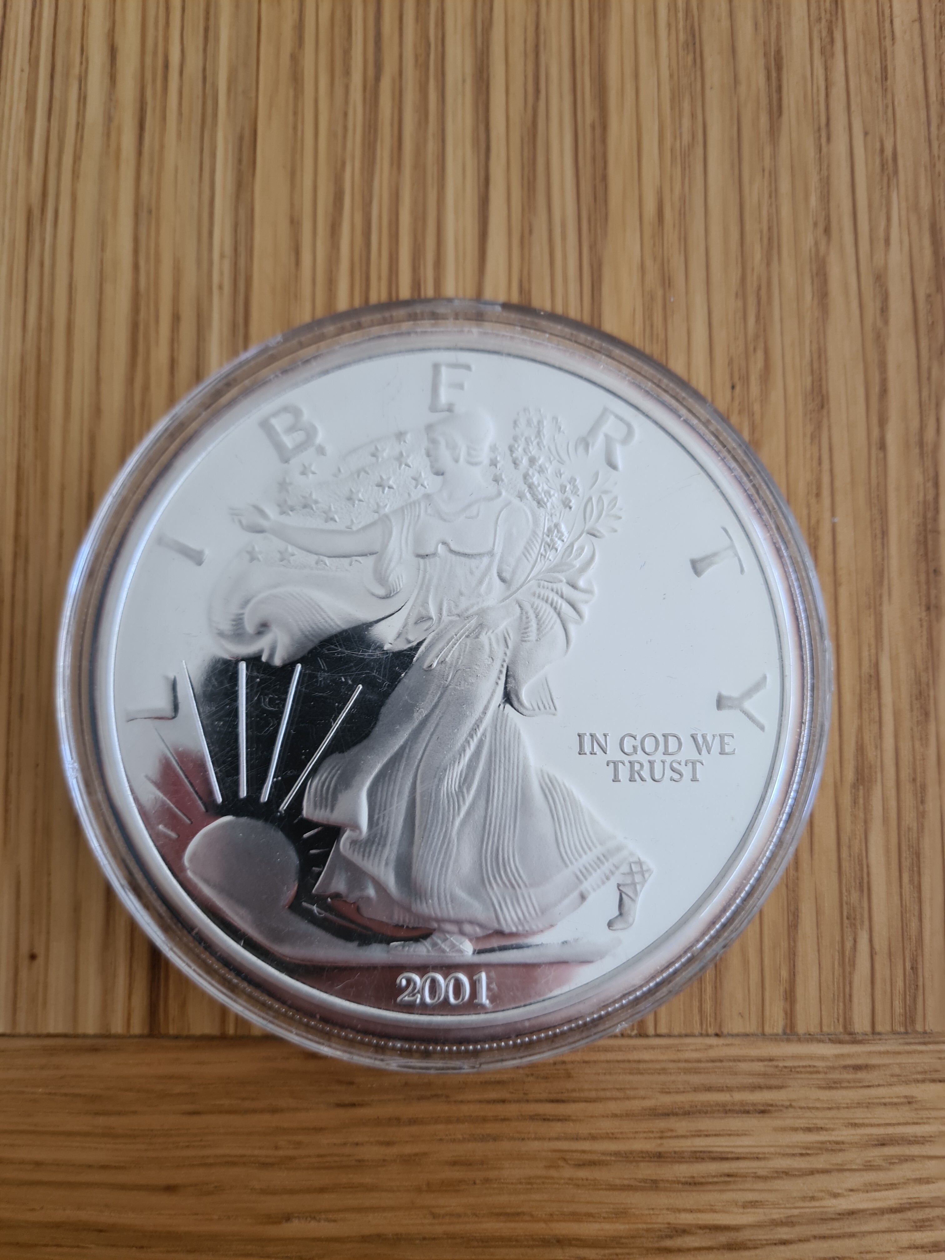 American Eagle 1 pound and One Quarter pound of Silver - UK (Ungraded ...