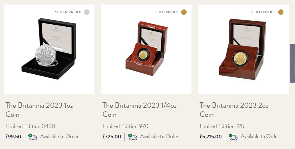 Release Date for 2023 Proof Britannias? - Page 2 - Silver - The Silver ...