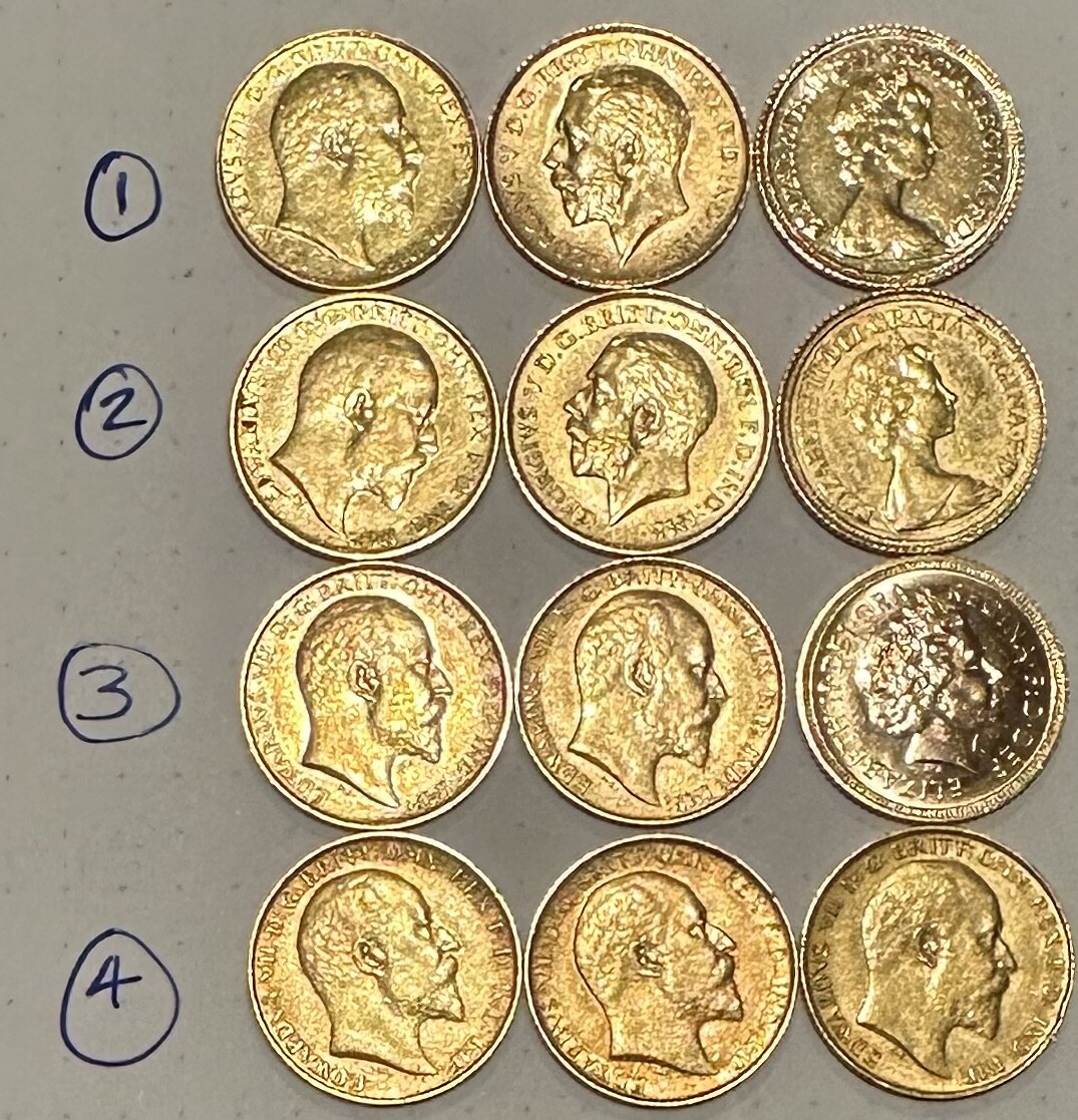 Half sovereigns for sale - UK (Ungraded) - The Silver Forum