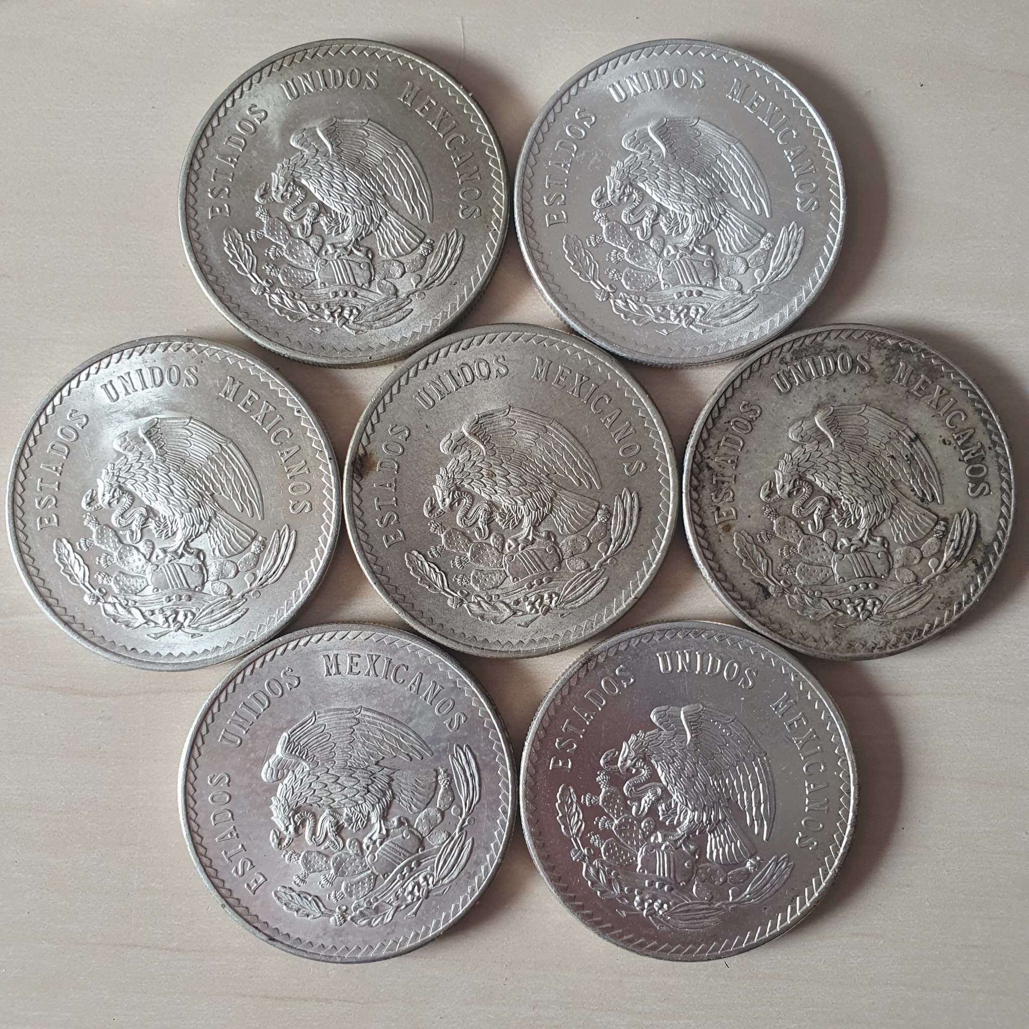 Various Mexican Silver Pesos - 1947-1960 - UK (Ungraded) - The Silver Forum