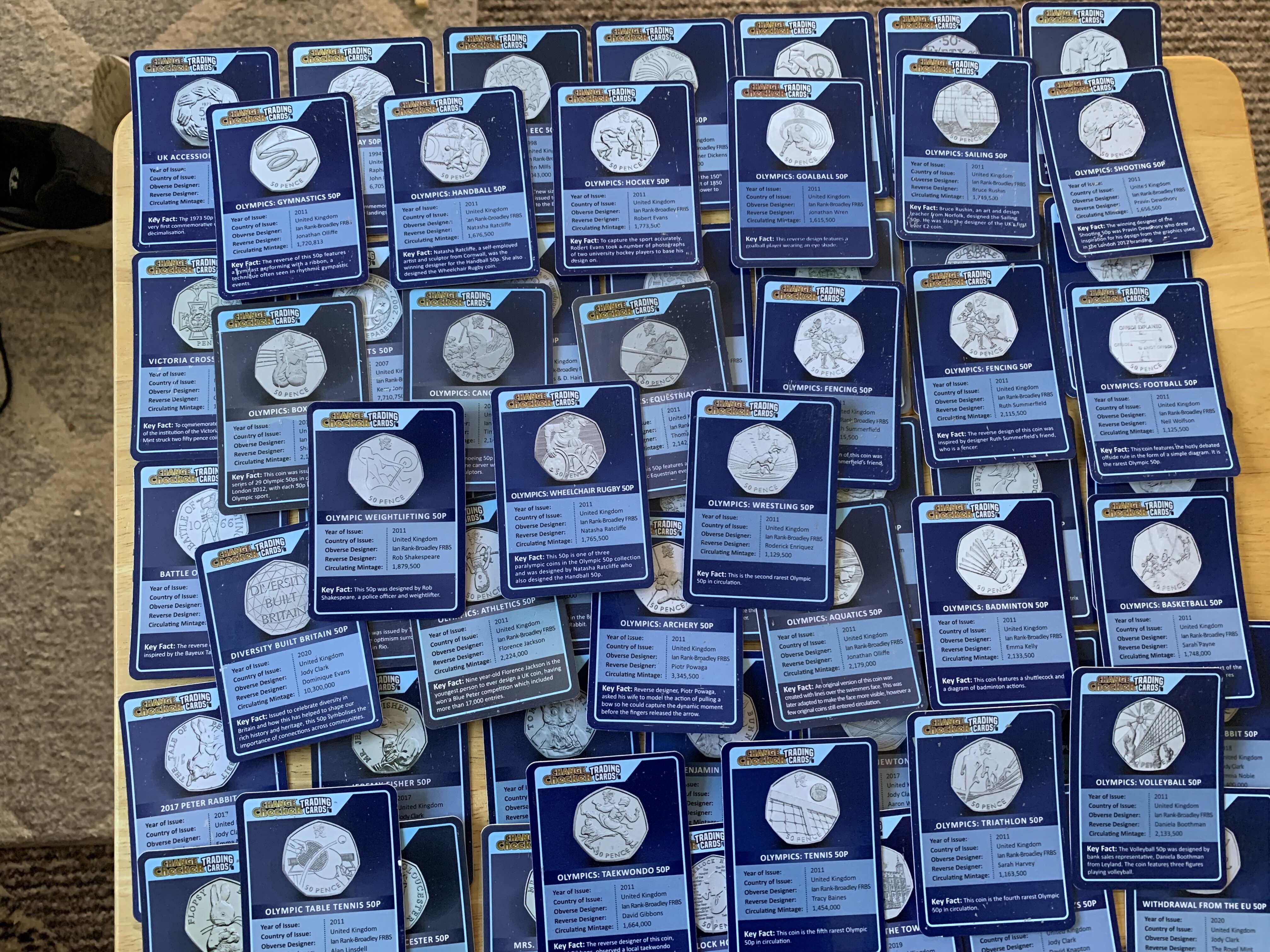 Change Checker Trading Cards - All non PM items for sale (All countries ...