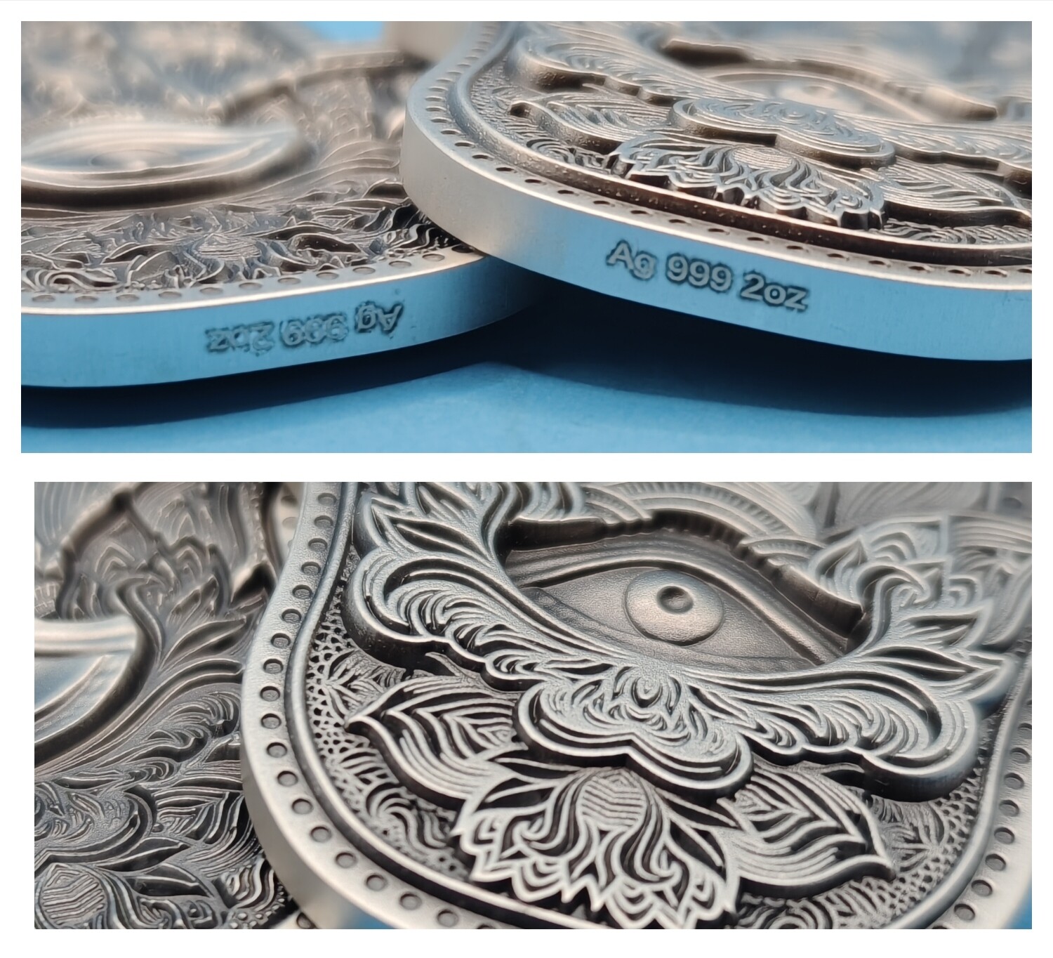 South Korean Stackables - Hamsa Hand 2 oz Stackable - My last stock ...