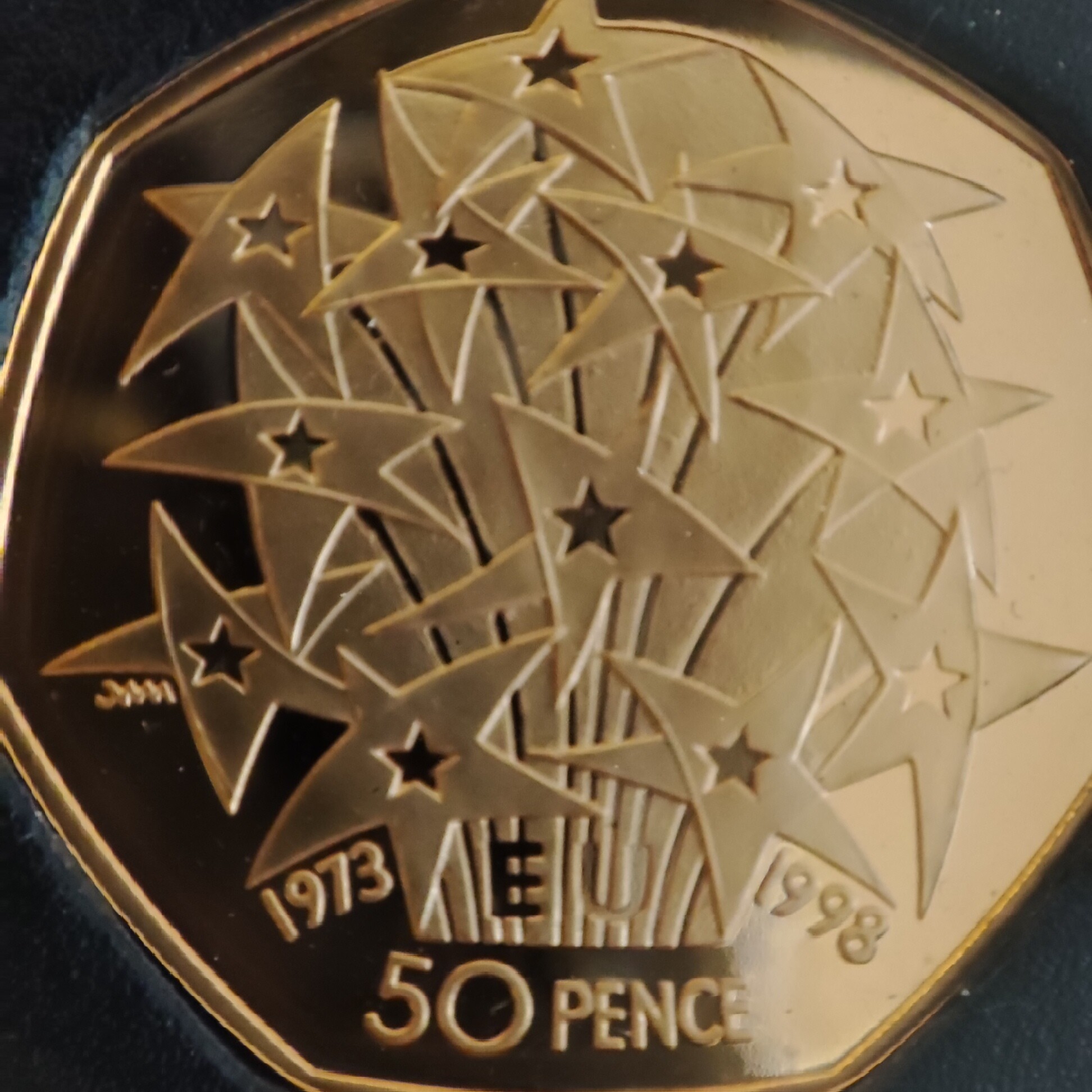 Gold proof 1998 50p at near spot price - UK (Ungraded) - The Silver Forum