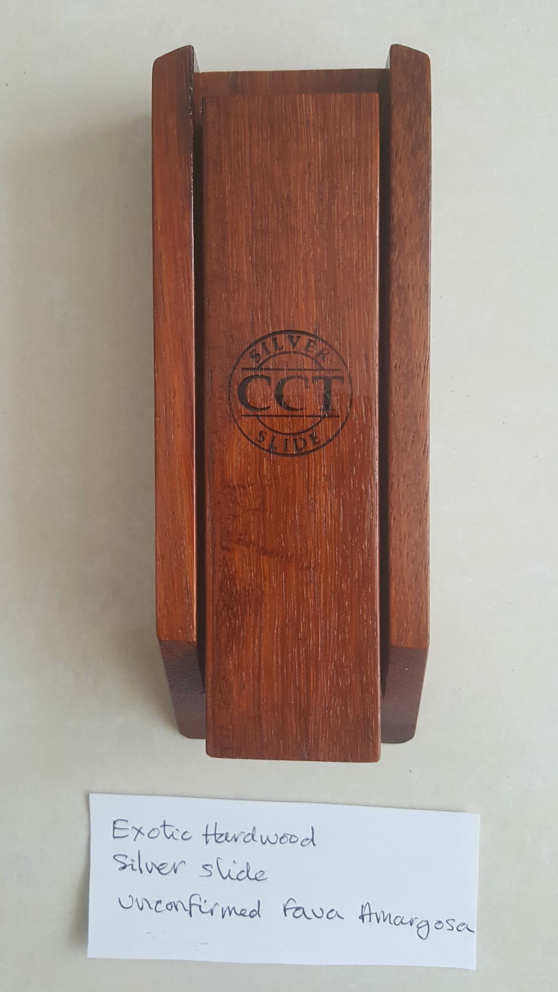 Exotic hardwood silver coin testing slides - Coin Accessories ...