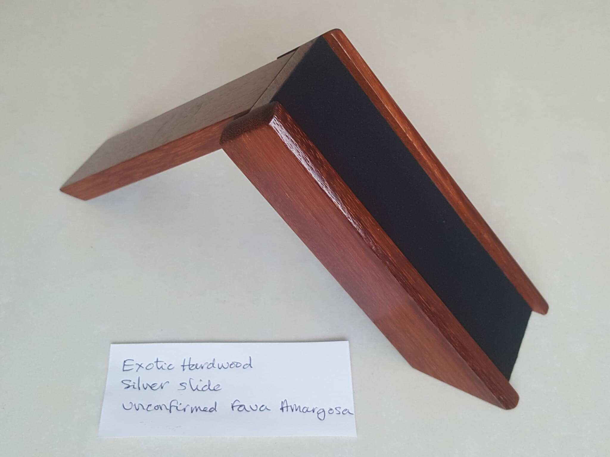 Exotic hardwood silver coin testing slides - Coin Accessories ...