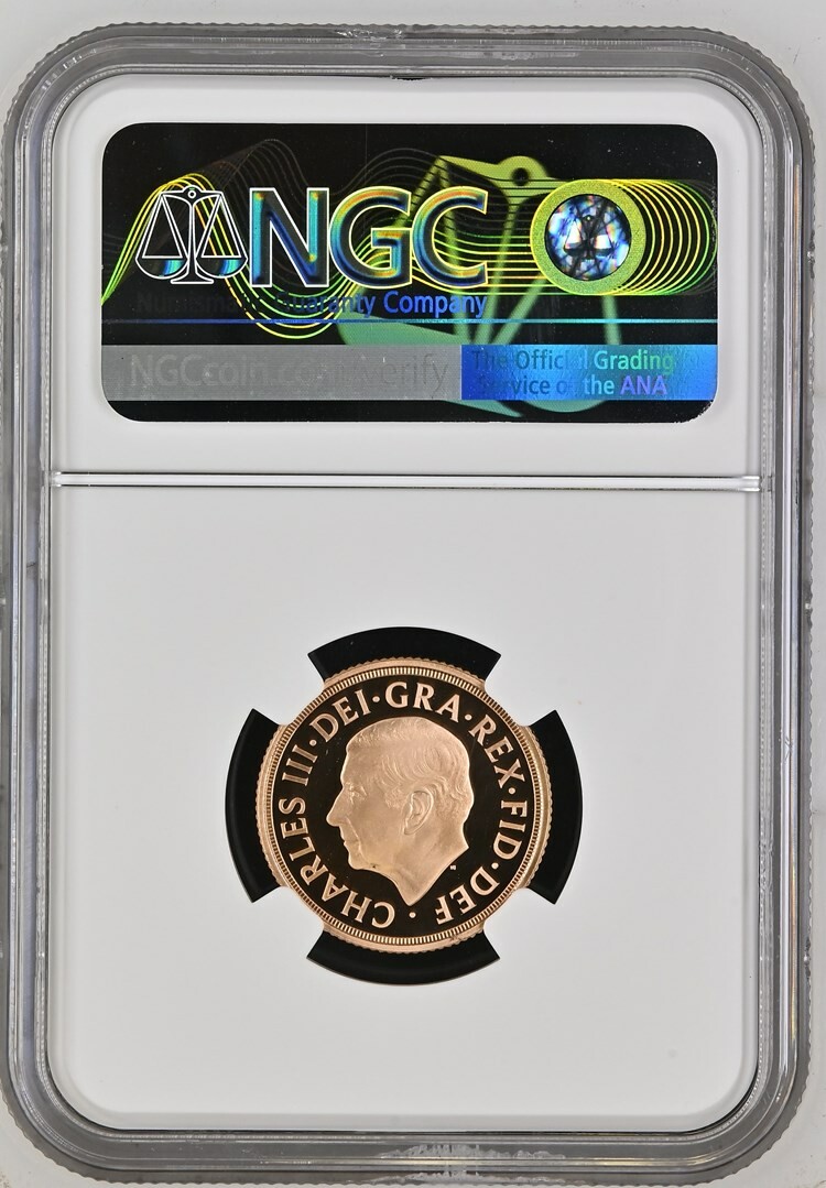 NGC PF69UCAM 2022 MEMORIAL FULL SOVEREIGN - REDUCED TO £610 POSTED - UK ...