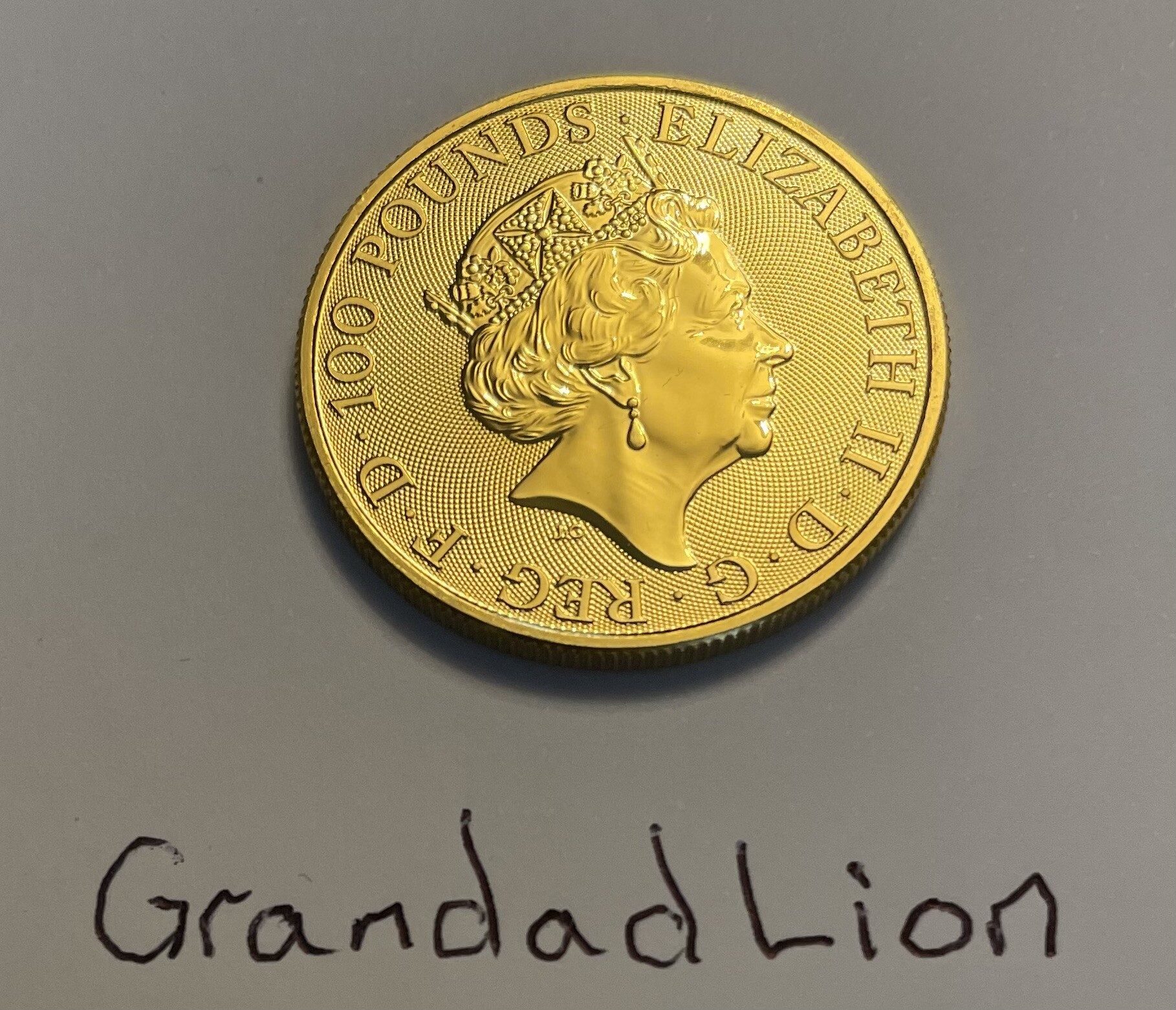 1oz Gold Queens Beast Completer - SOLD - UK (Ungraded) - The Silver Forum